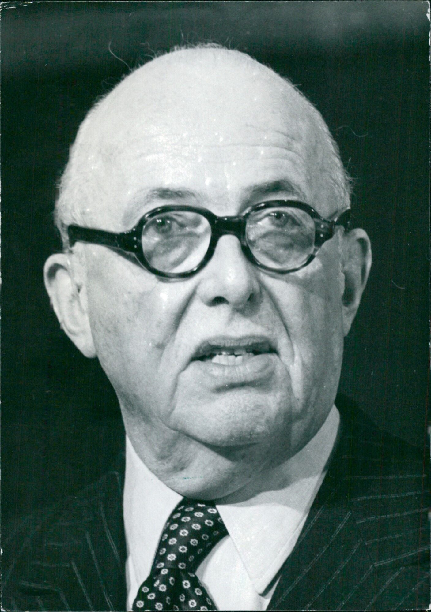 British politician Lord Peter Thorneycroft poses for a photograph at a