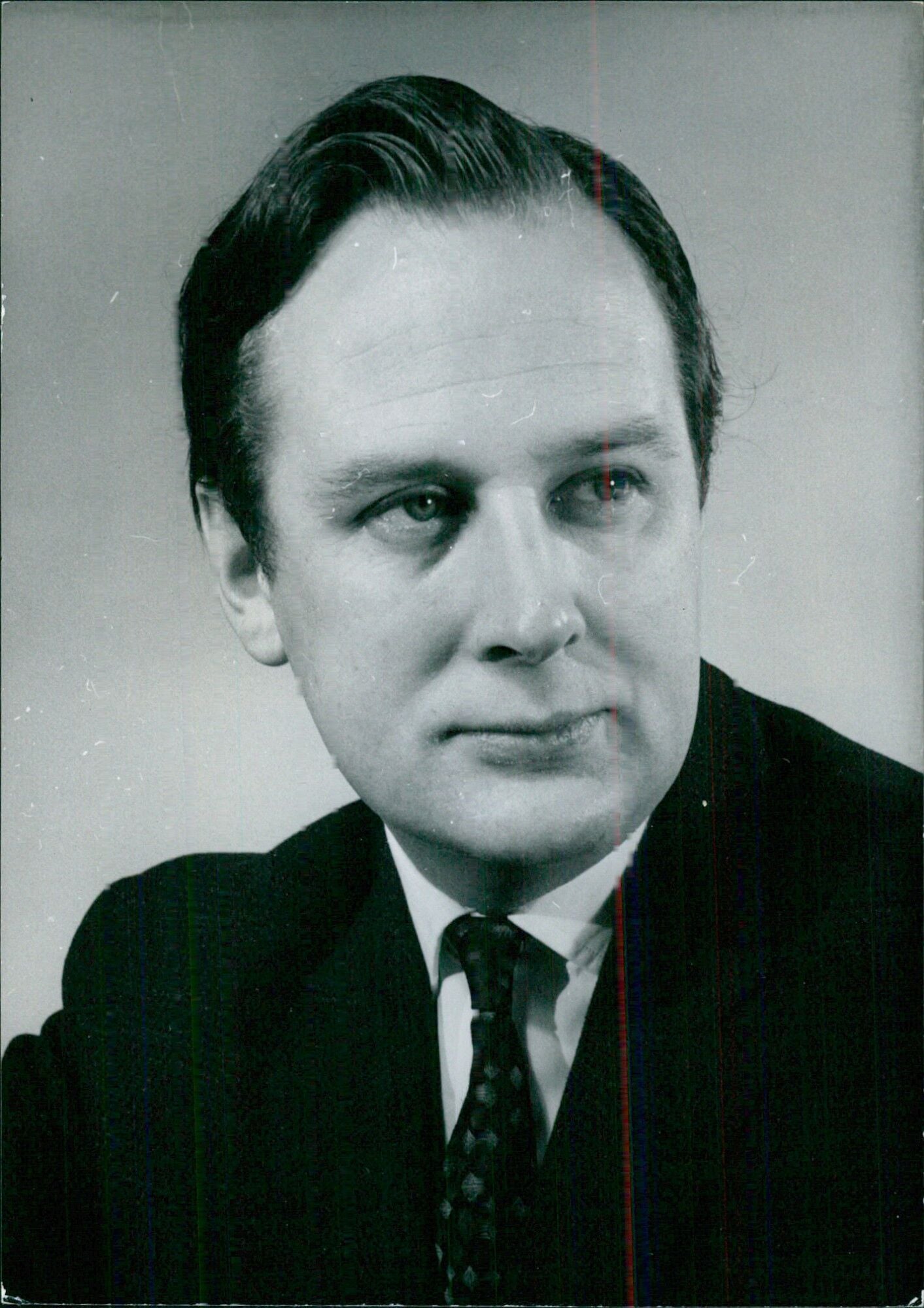 British Politician Charles Longbottom, M.P. poses for a portrait study