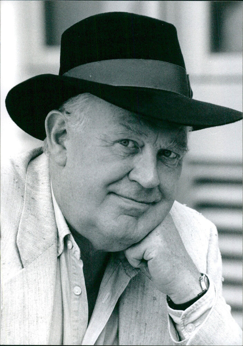 British actor Joss Ackland poses for a portrait in 1989, shortly after