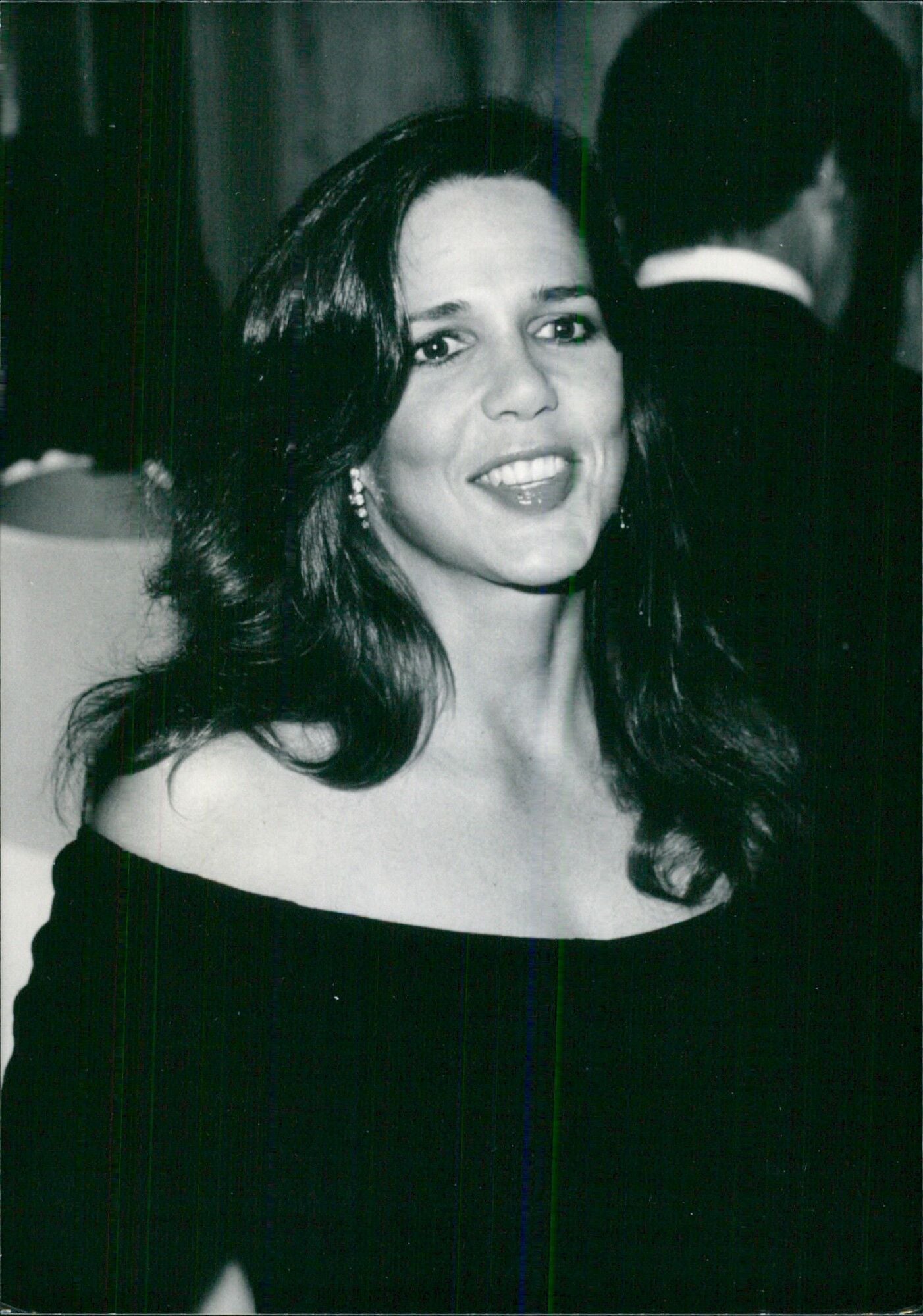 Patti Reagan-Davis, daughter of the US President, poses for a photo in