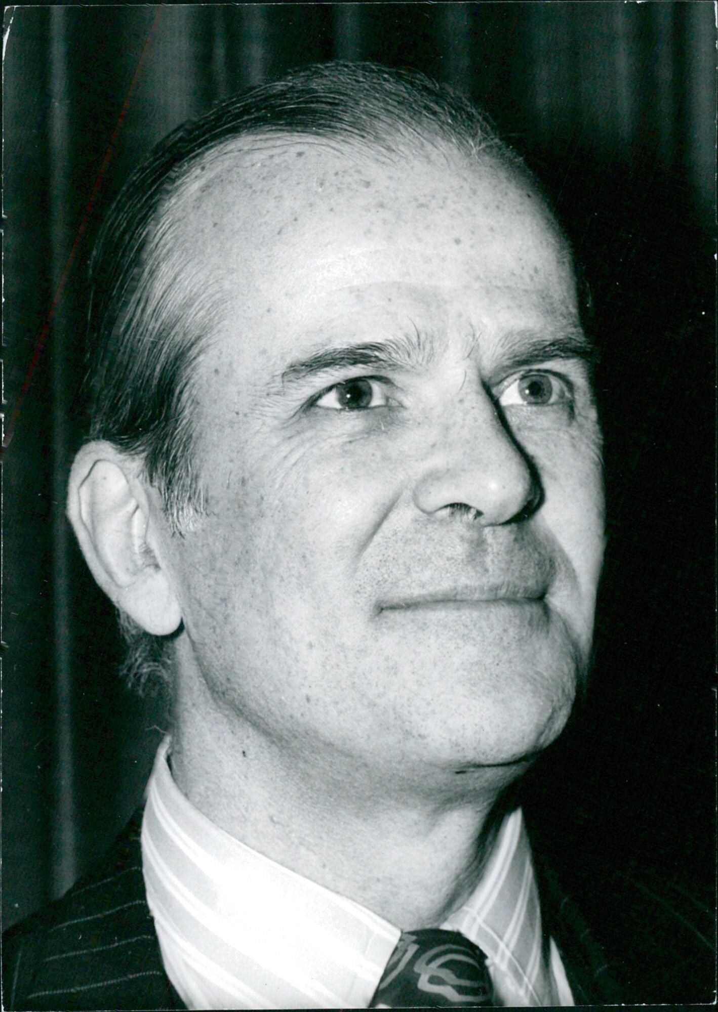 British Ambassador to Peru, William Harding, poses for a portrait in 1