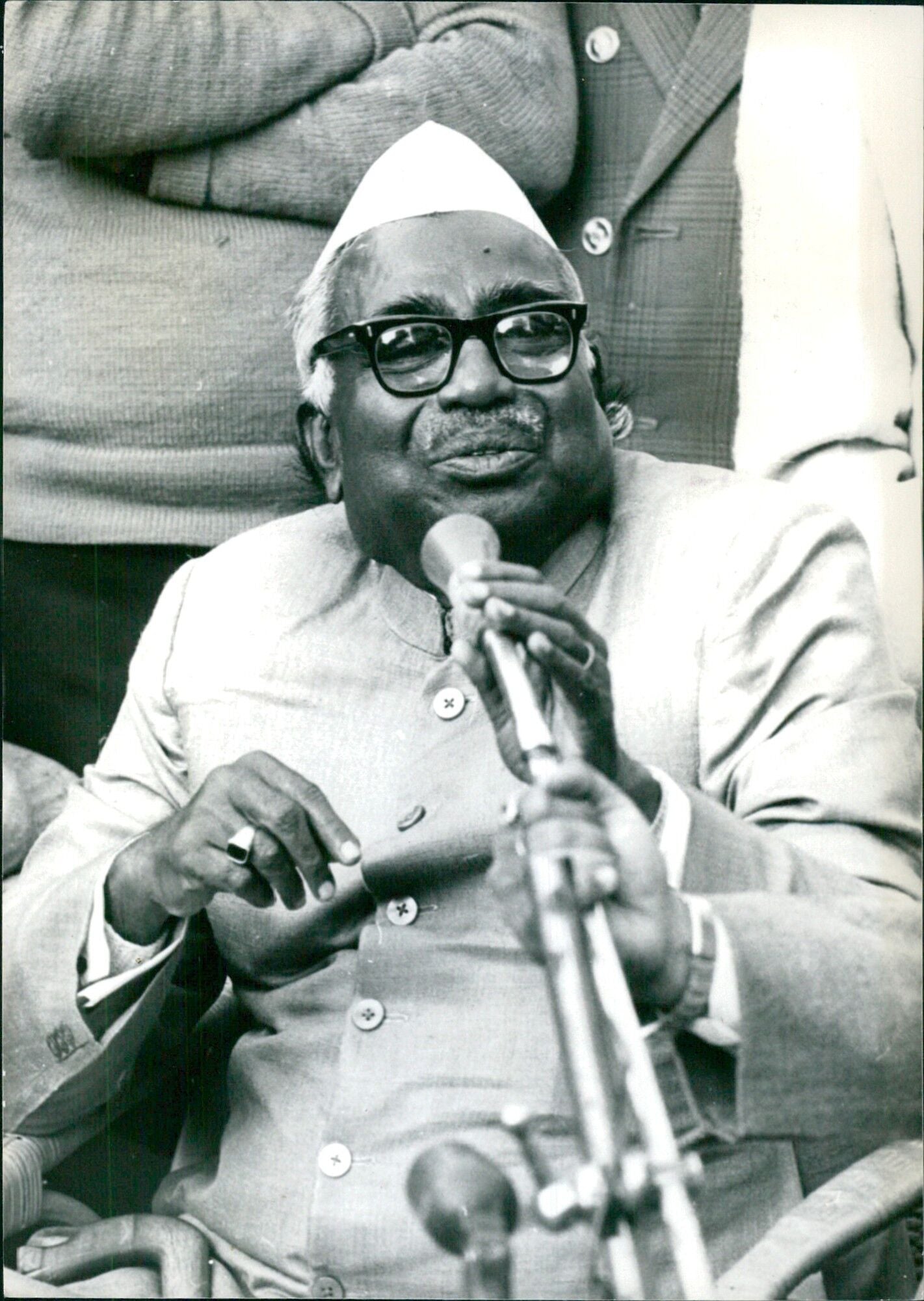 Indian politician JAGJIVAN RAM, a powerful new opponent for Indian Pri