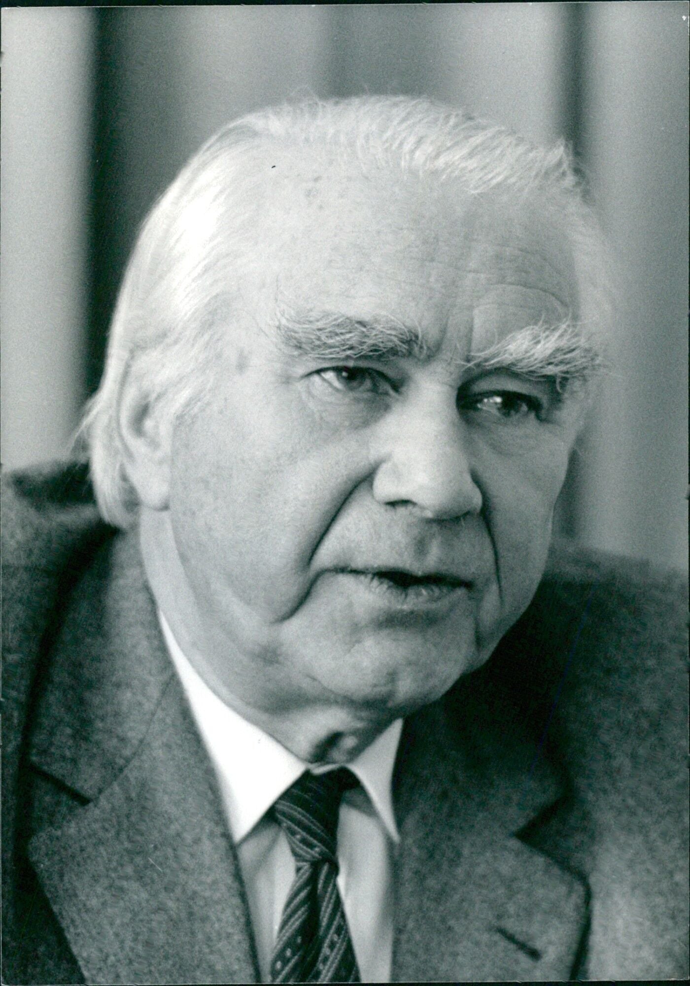 Alexandre Hay, President of the International Committee of the Red Cro