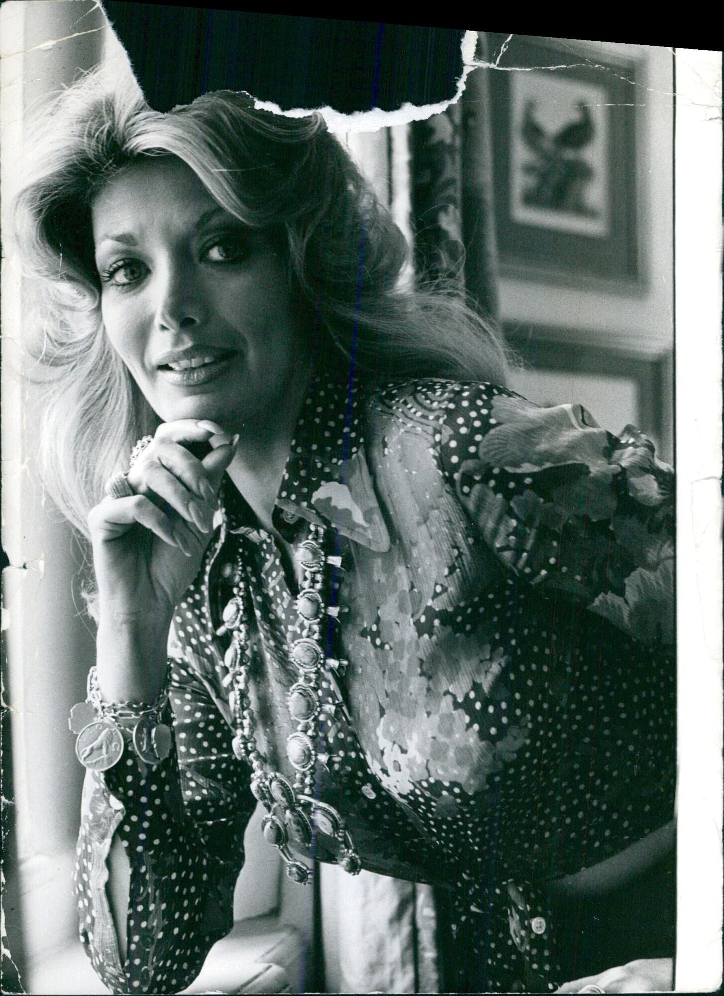 Toni Holt, popular American journalist and television talent scout, is