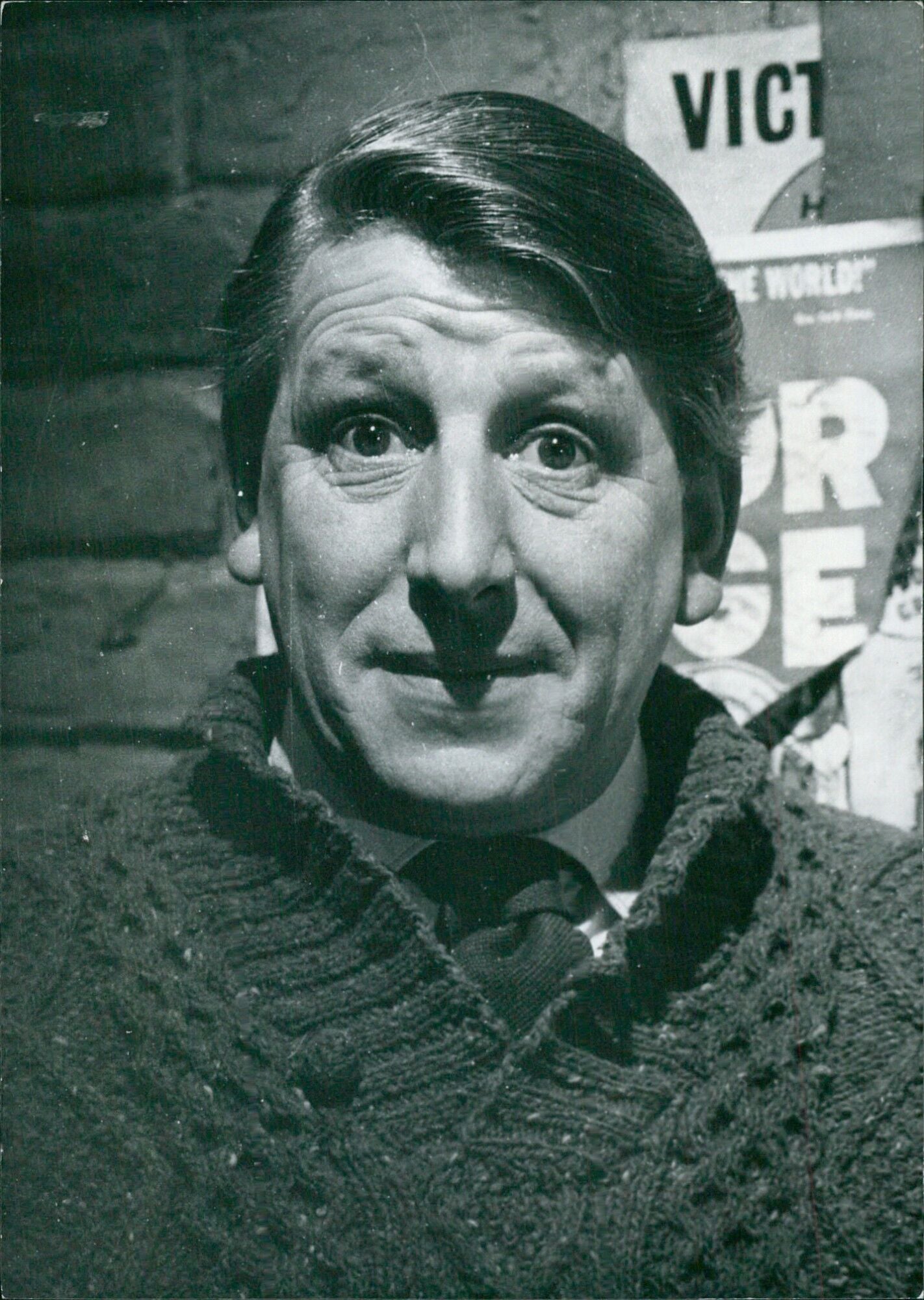 Johnny Morris, a comedian and mimic, poses for a portrait at the Camer