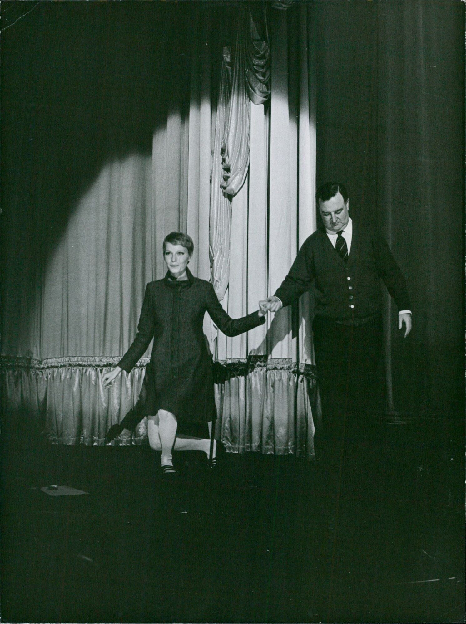 Actress Mia Farrow visits Stockholm, Sweden in 1967. - Vintage Photogr