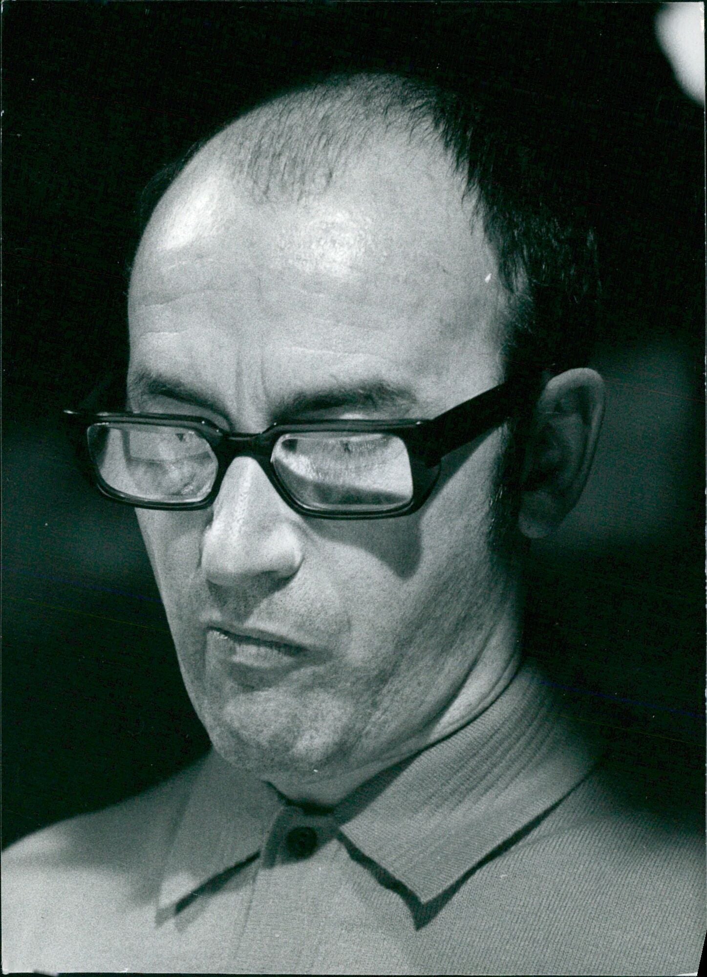 British cartoonist Raymond A. Jackson poses for a portrait in 1970.