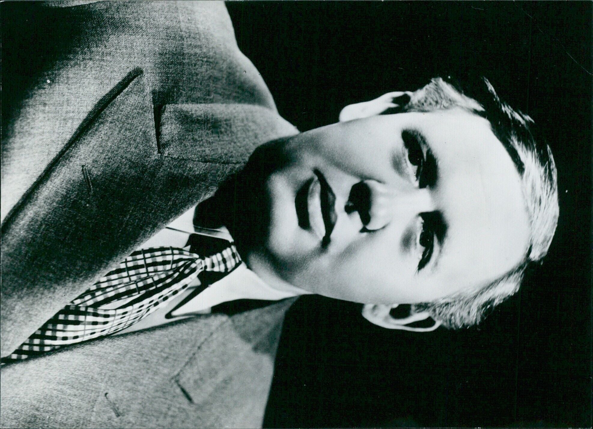 Charles Laughton, the iconic actor who died in 1962, is pictured in hi