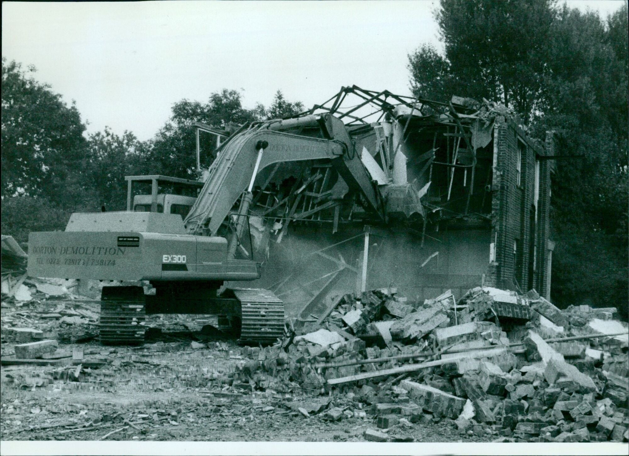 Demolition work begins on an old Oxford and Swindon Co-op dairy site f