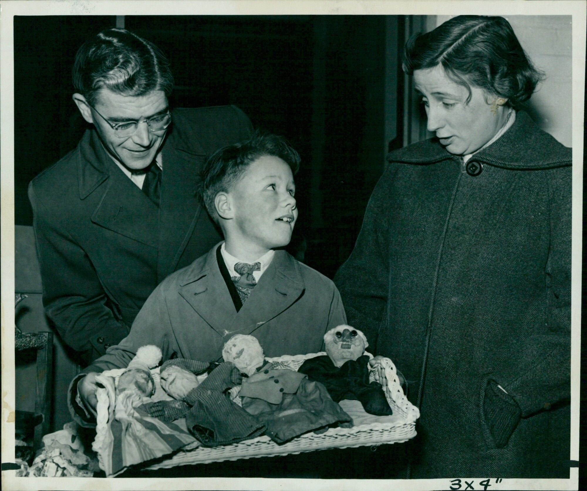 Children playing on a park playground. - Vintage Photograph