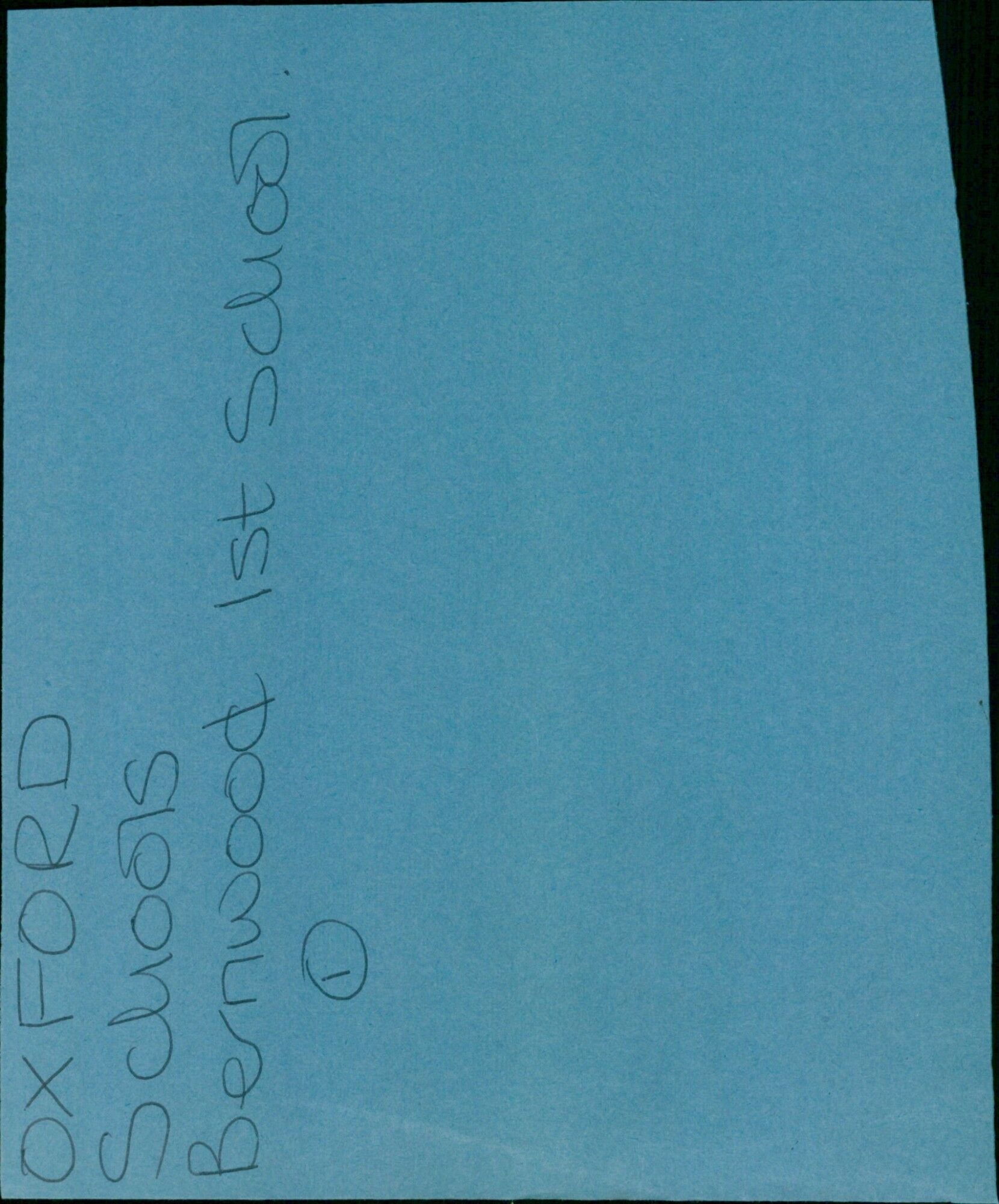 Students arrive for the first day of school at Bernwood 1st School in