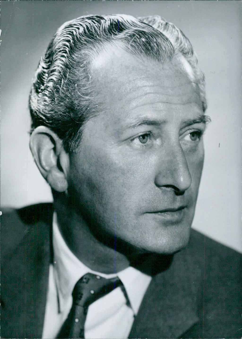 British actor Barry Sinclair poses for a portrait study in October 196