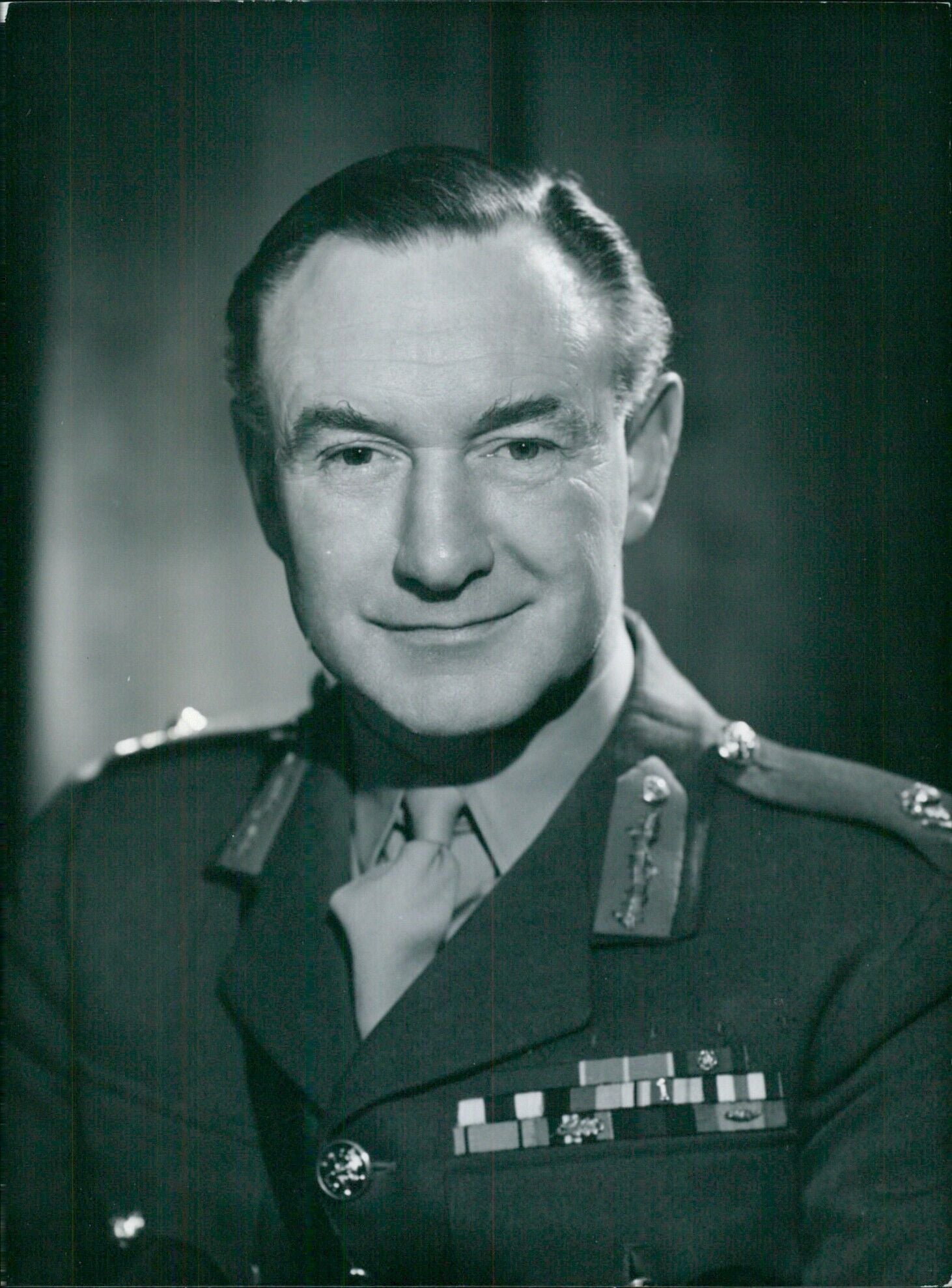 Major-General M.A.H. Butler, Commandant of the Staff College, Camberle