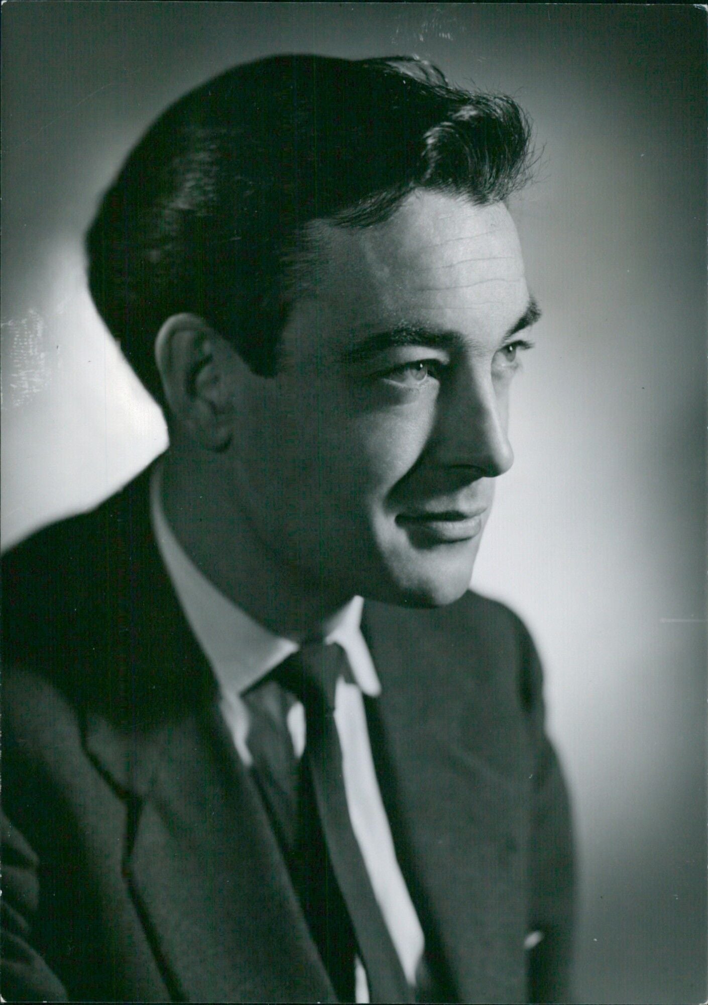 British actor Richard Johnson poses for a portrait study at the Lyric