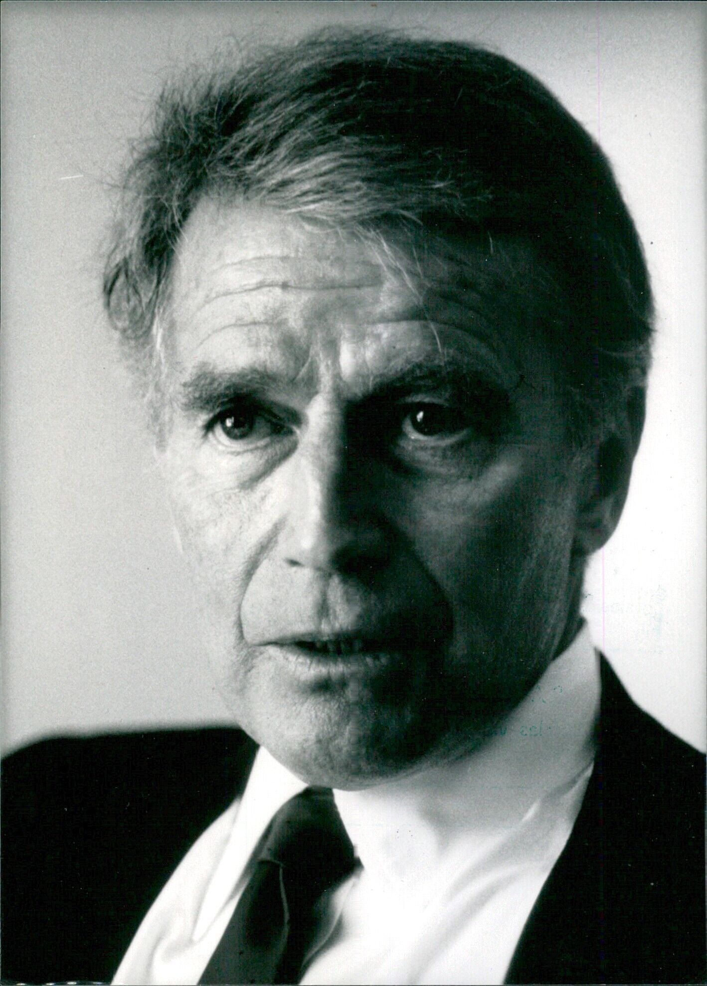 Academy Award-winning actor Charlton Heston poses for a portrait in 19