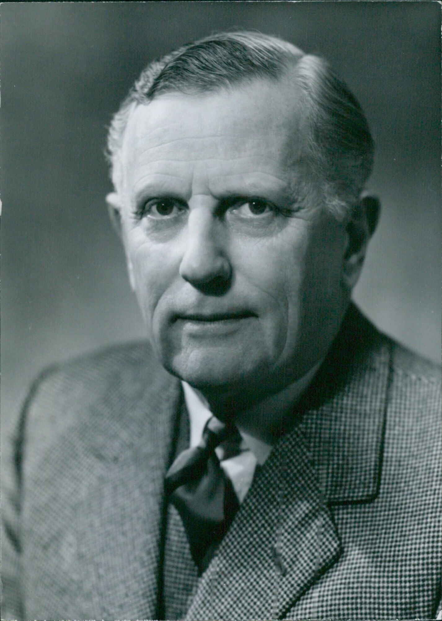 Lord Victor Ferrier of Culter, a life peer since 1958, poses for a por