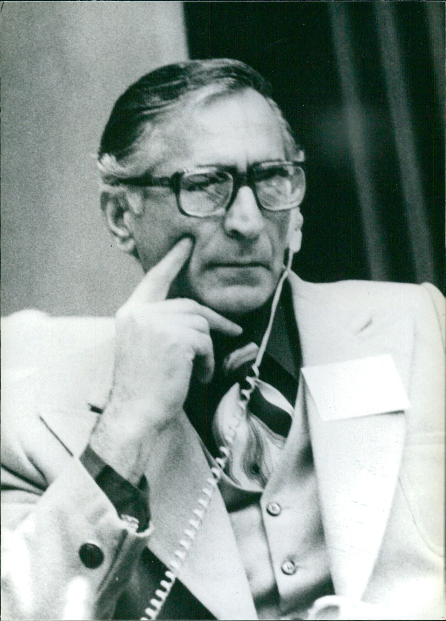 Dr. P. Rezai of Iran, Official Observer at the World Health Organizati