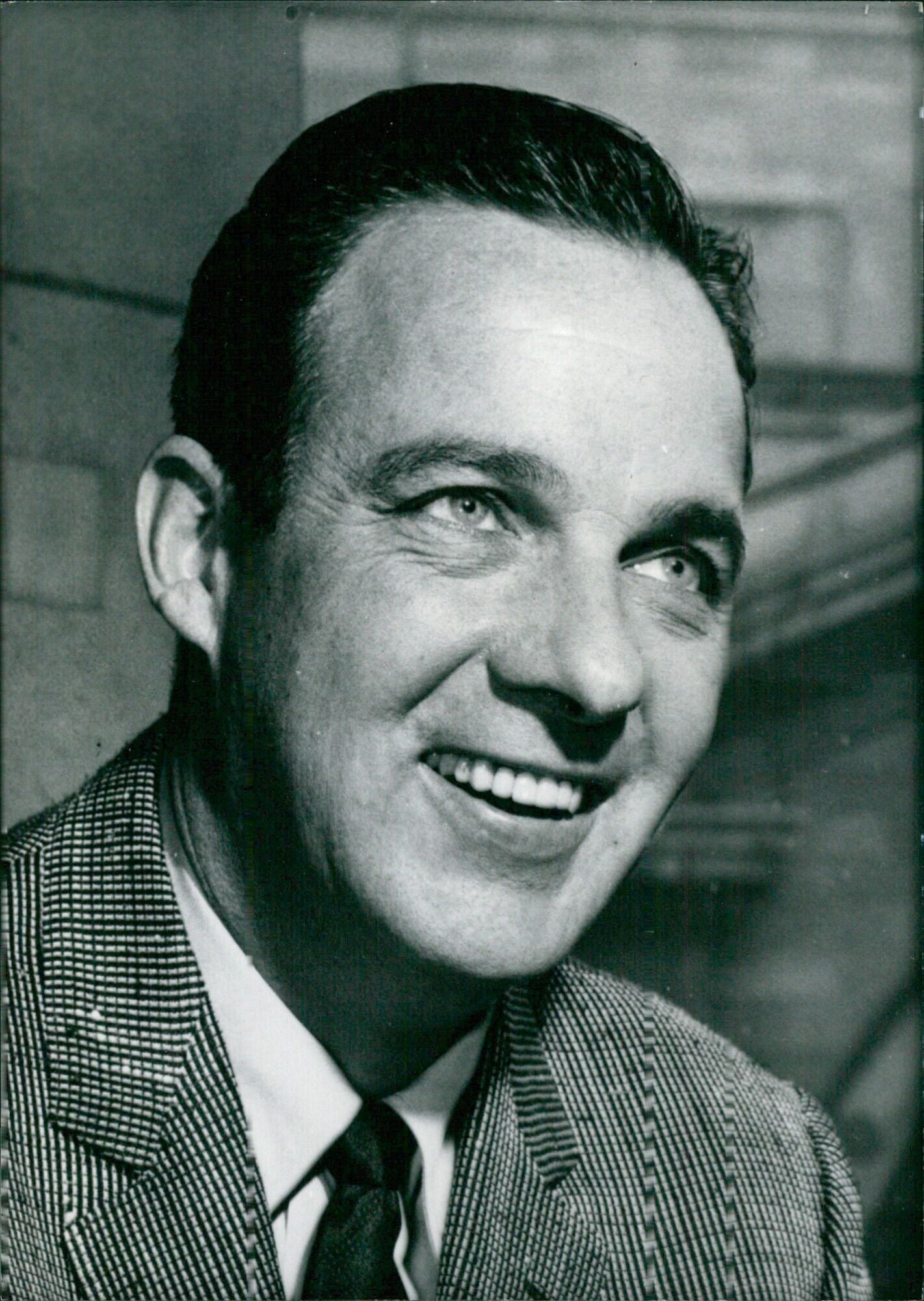 American singer and actor Bob Crosby poses for a portrait in London, E