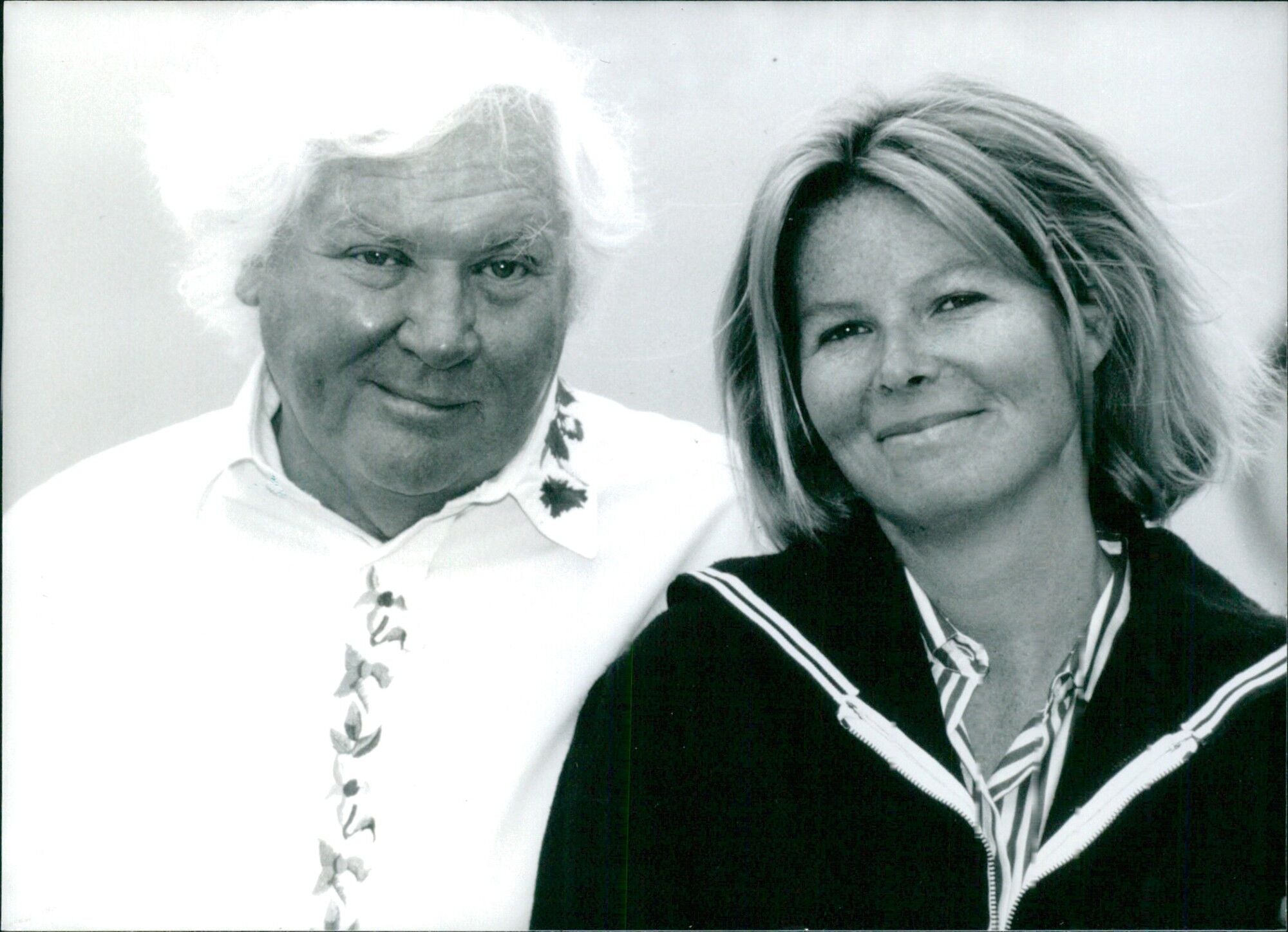 British film director Ken Russell and his wife Vivian pose together.
