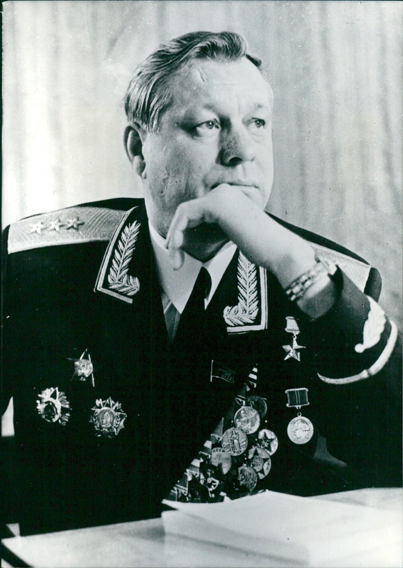 General-Colonel Altunin Terentyevich, Head of Soviet Civil Defence and