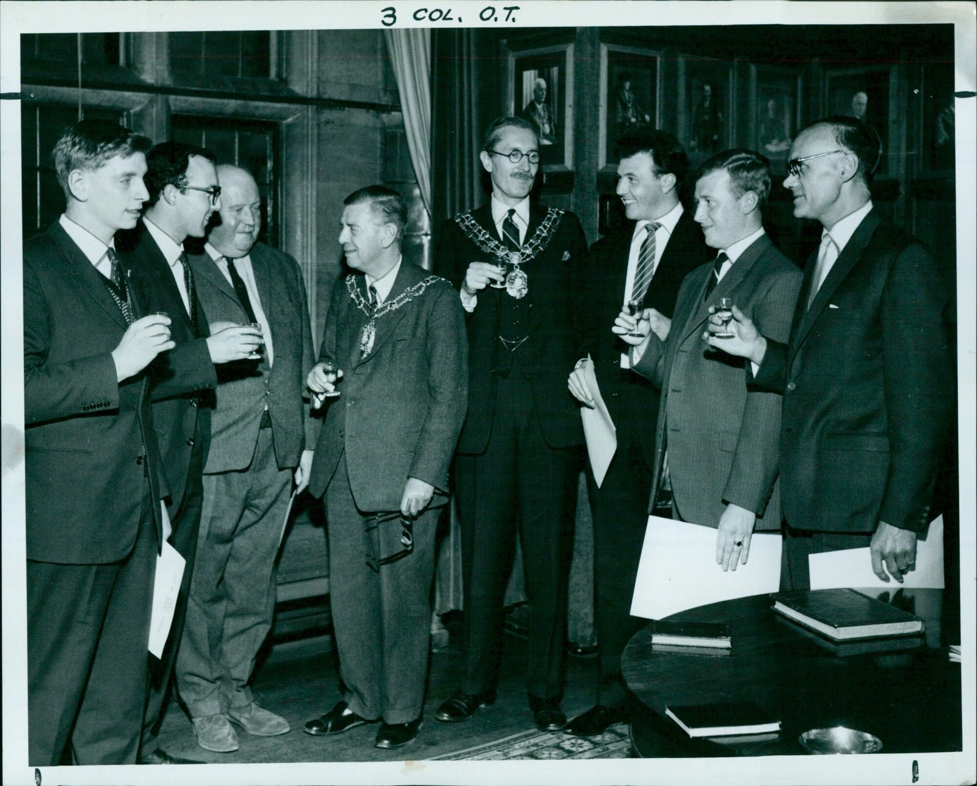 The Lord Mayor, Ald. J. N. L. Baker, and the Sheriff, Ald. Michael Mac