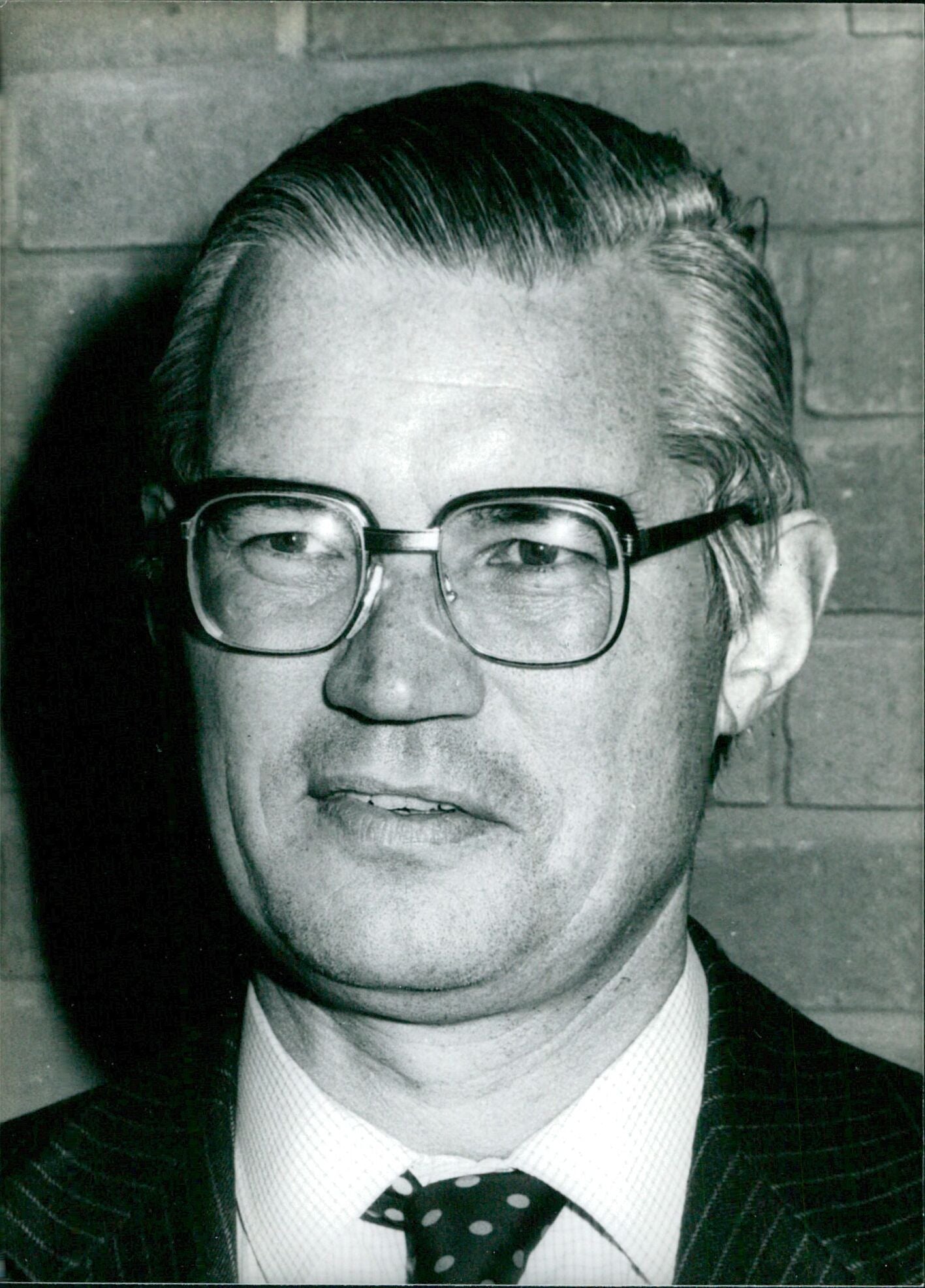 British Conservative MP David Mitchell poses for a photograph in 1978.