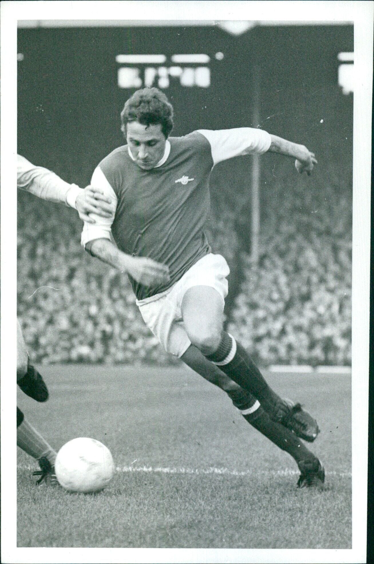 John Radford, Arsenal and England Footballer, poses for a portrait in