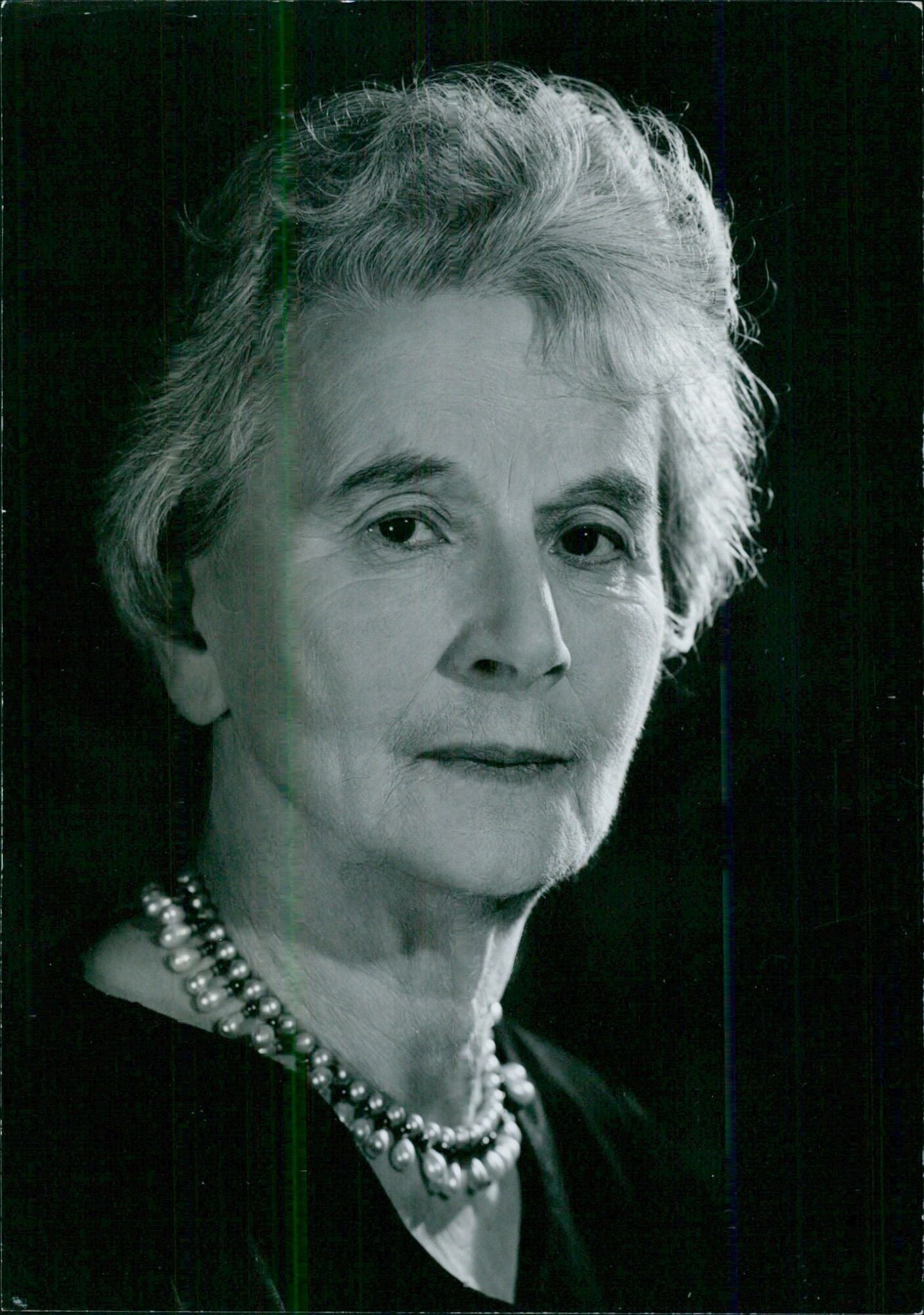 British dancer Marie Rambert, founder of the Ballet Rambert, is seen a