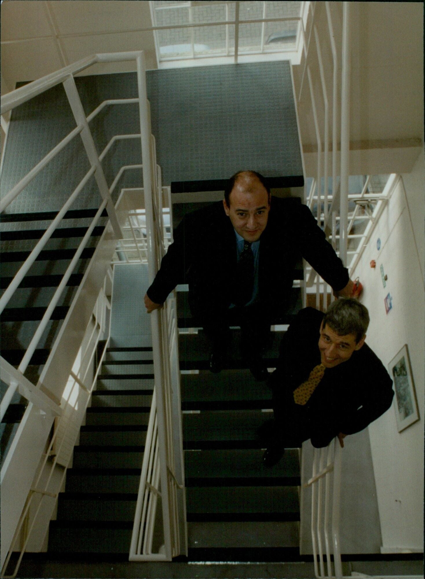 Steven Langley and Michael Leavey of Mondus Innovations pose for a pho