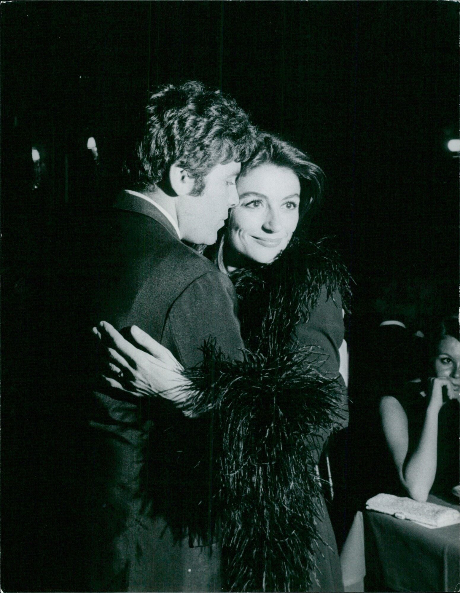 Actress Anouk Aimée poses for the cover of the 1966 issue of AGAZINE T