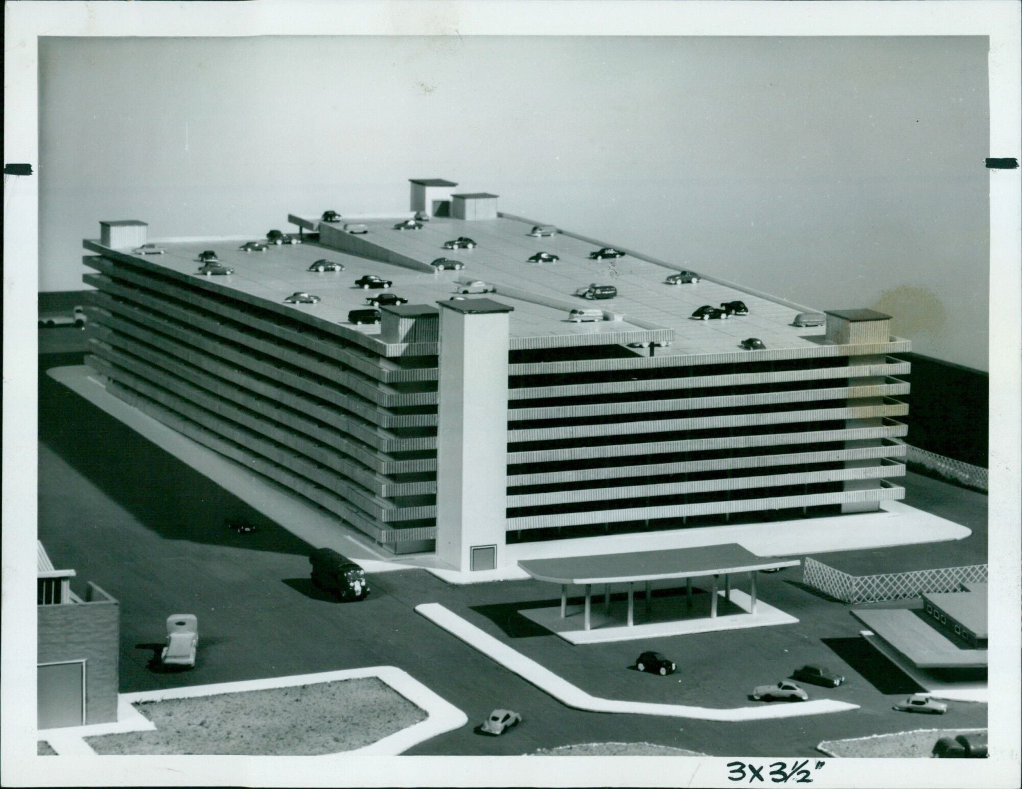 Construction of Longbridge multi-storey car park nearing completion.