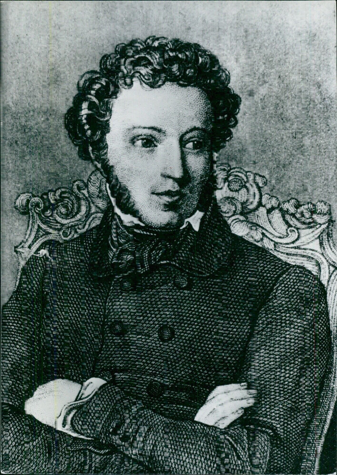 Historic Portraits: ALEXANDER PUSHKIN - Vintage Photograph