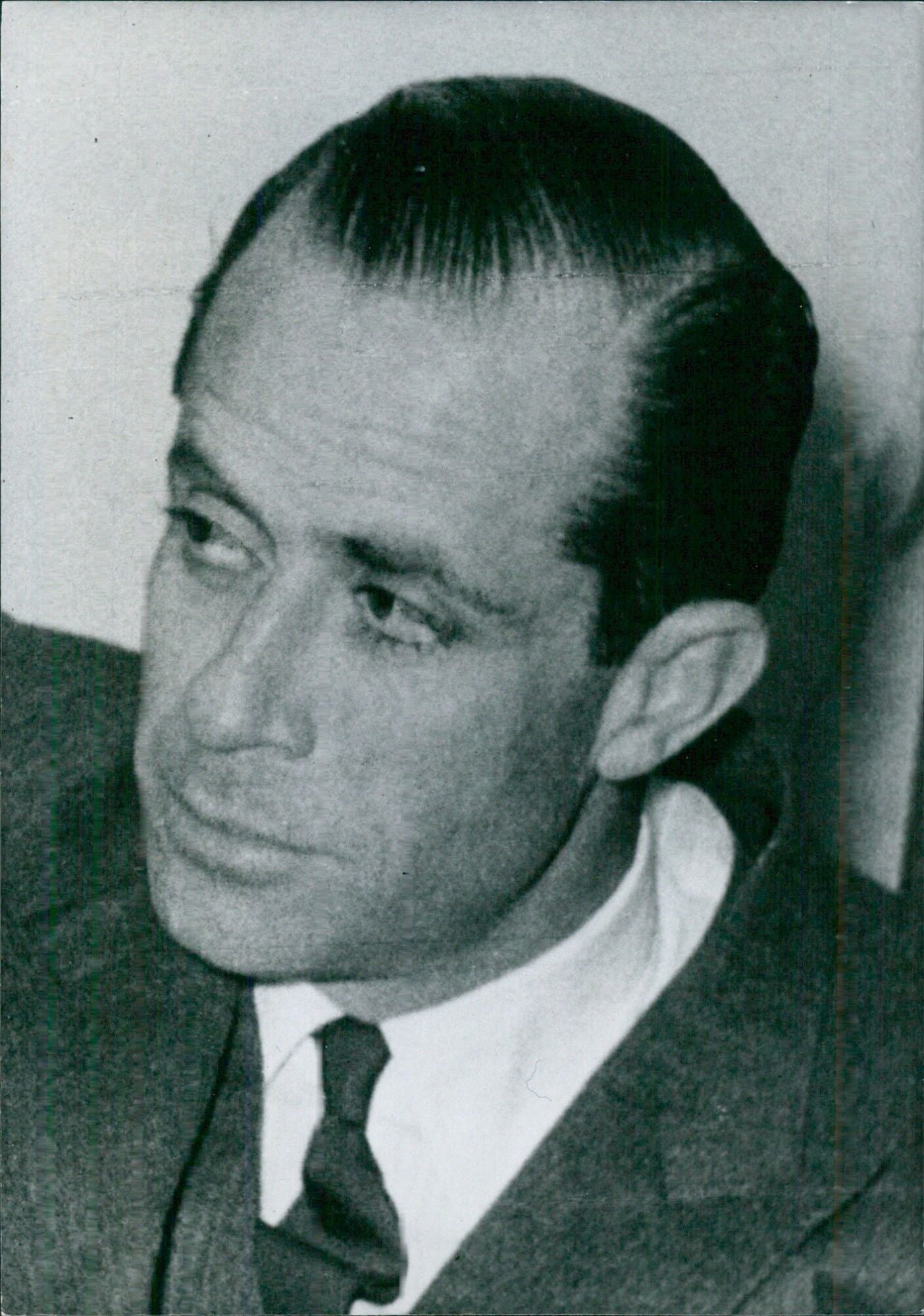 Raymond Edde, Leader of the National Bloc in Lebanon - Vintage Photogr