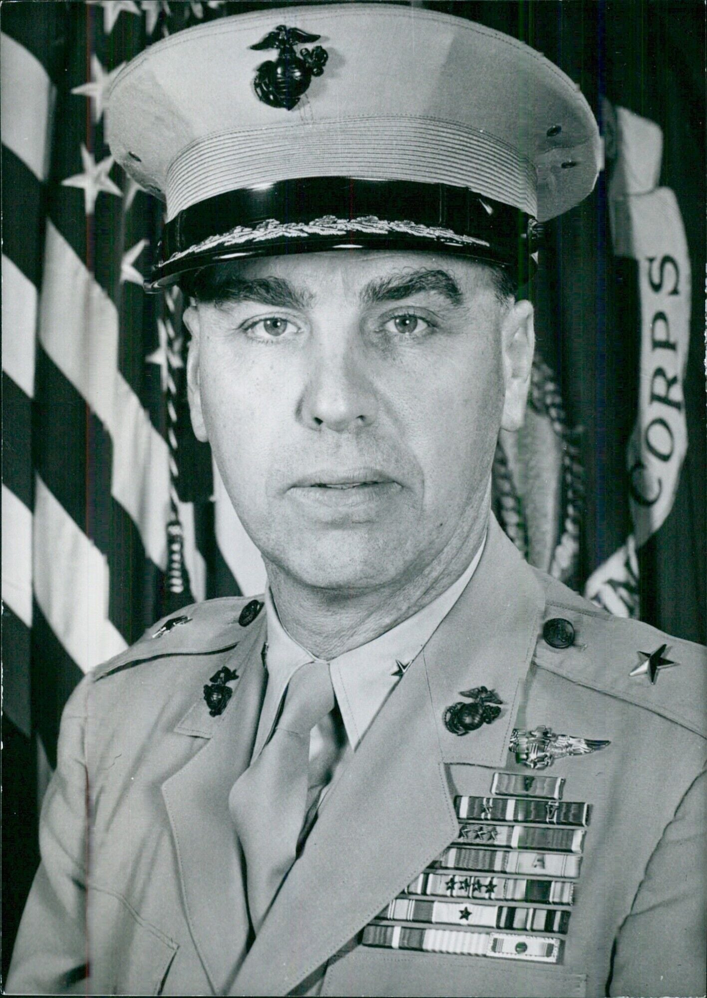 BRIGADIER GENERAL E.E. ANDERSON, Chief of Staff, III Marine Amphibious