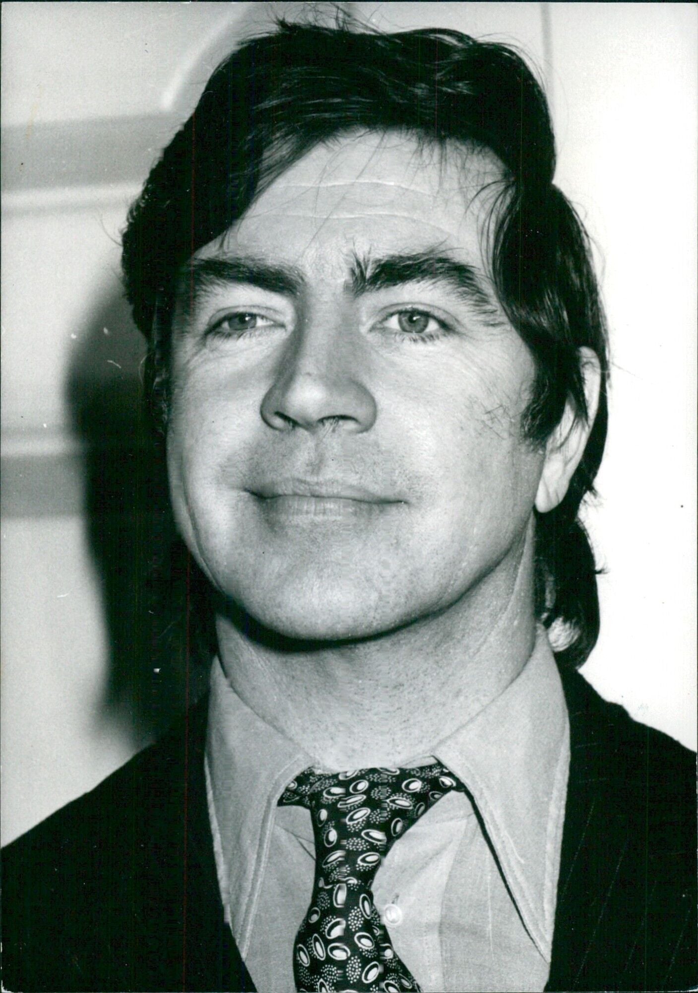 British Actor Alan Bates - Vintage Photograph