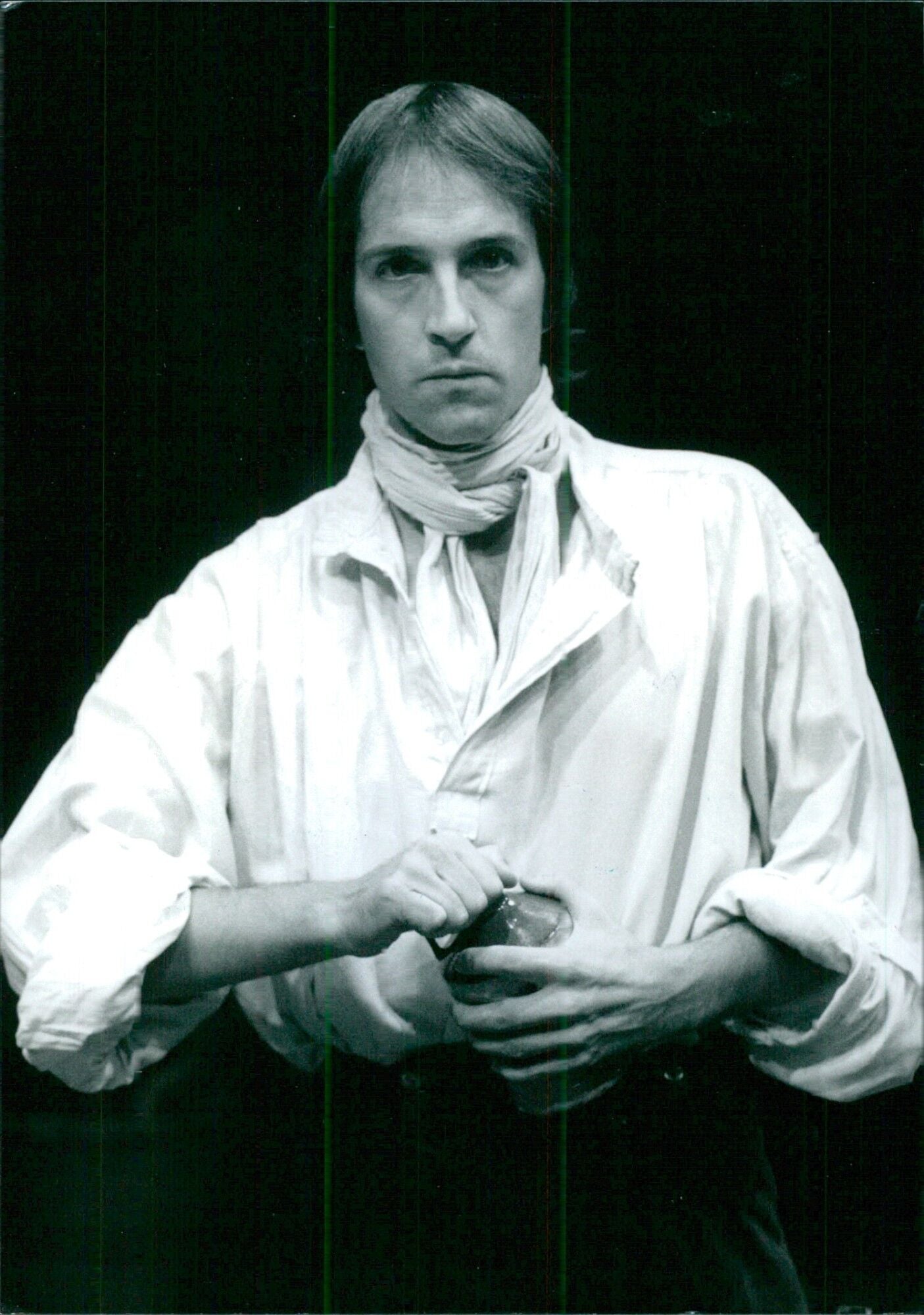 British actor Michael Maloney as William Blake in the production of La
