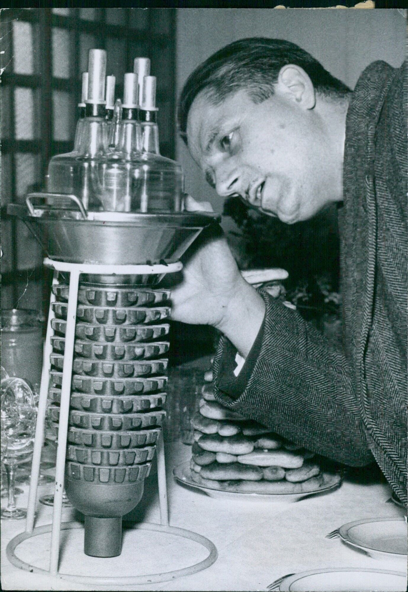 Inauguration of the new medium wave transmitter at Paris-Villabon cent