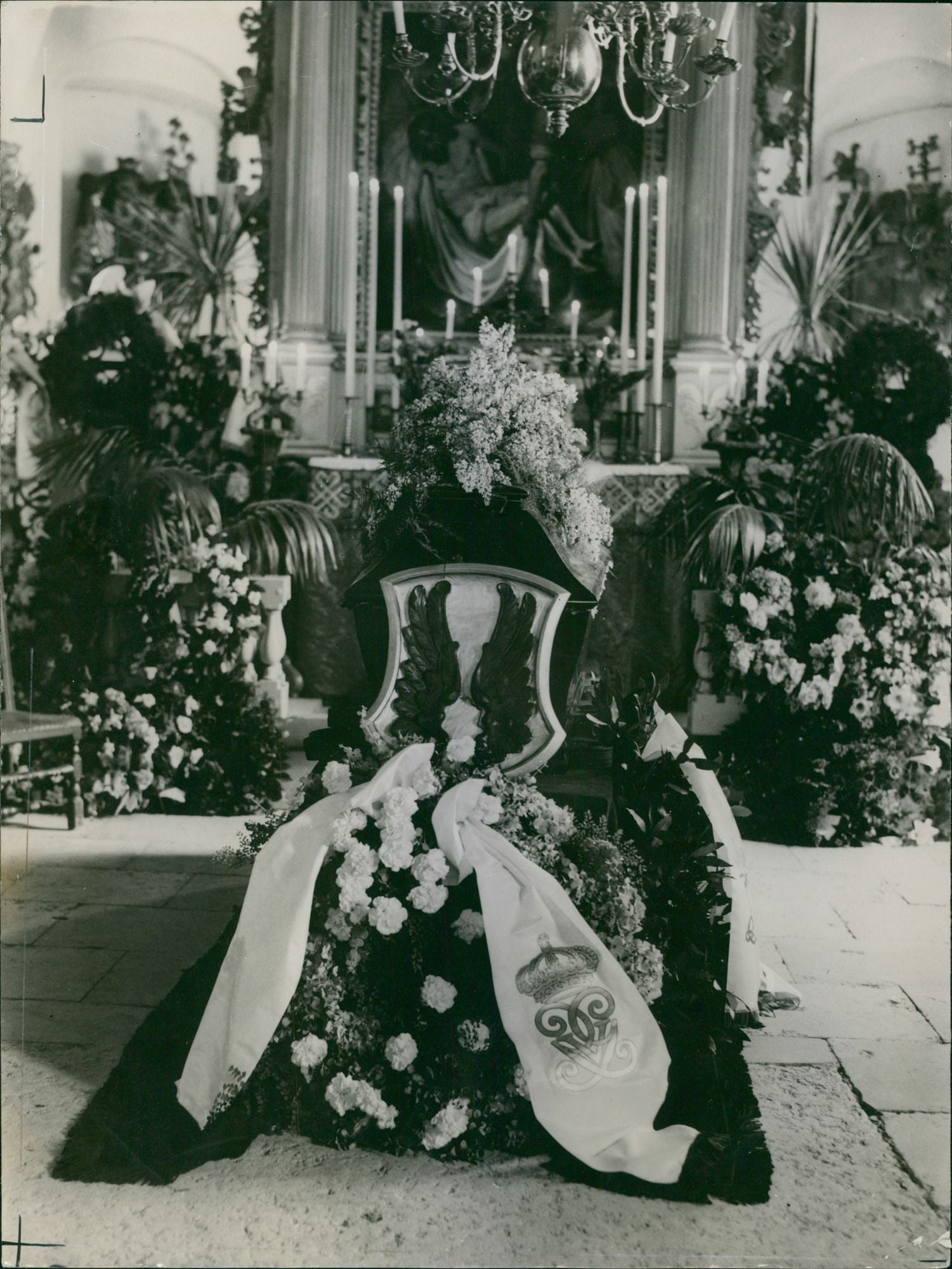 Funeral of Swedish statesman, soldier and member of the Brahe noble fa