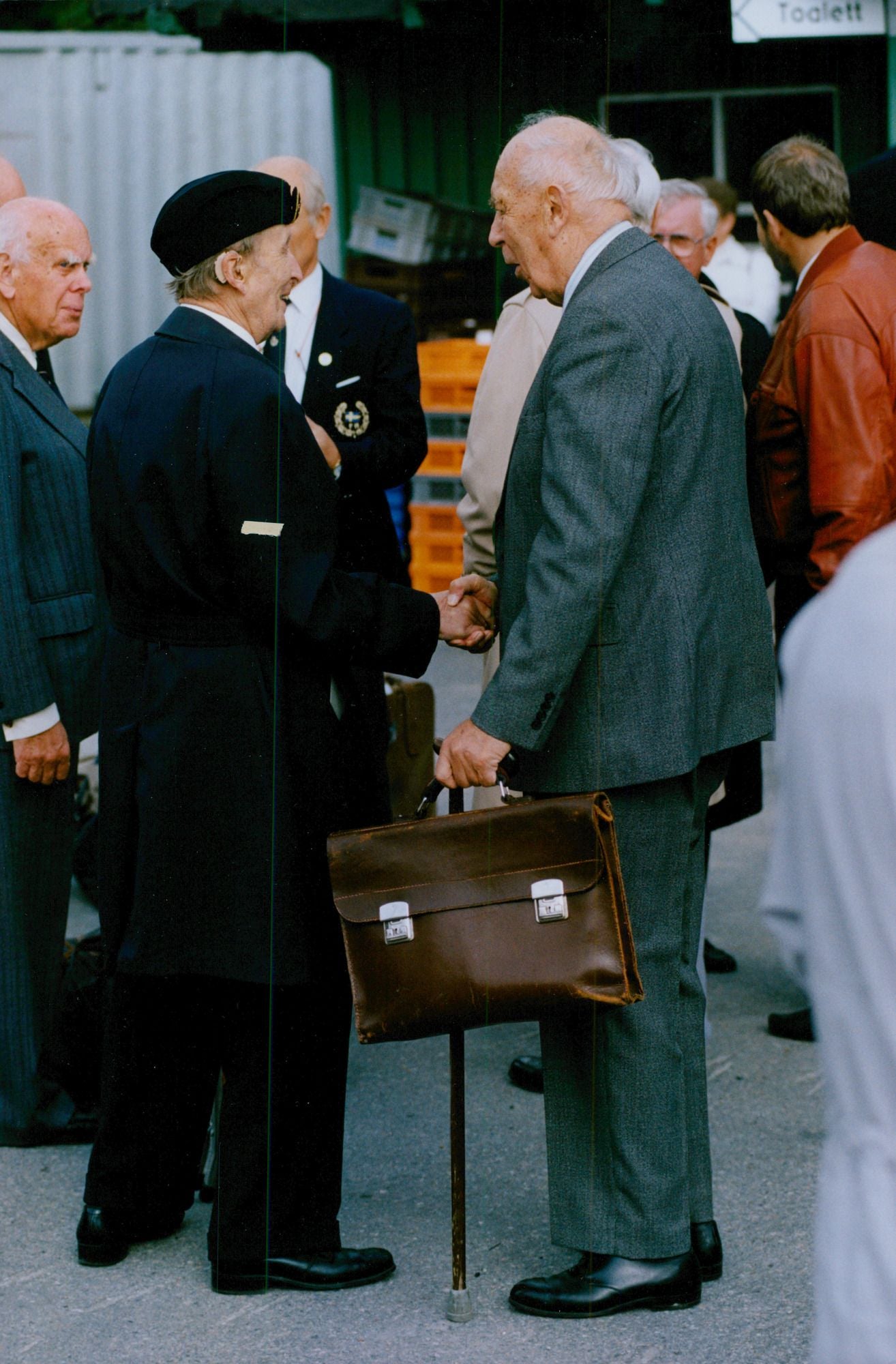 Allan Kull and John Engberg survived the hunter accident and participa