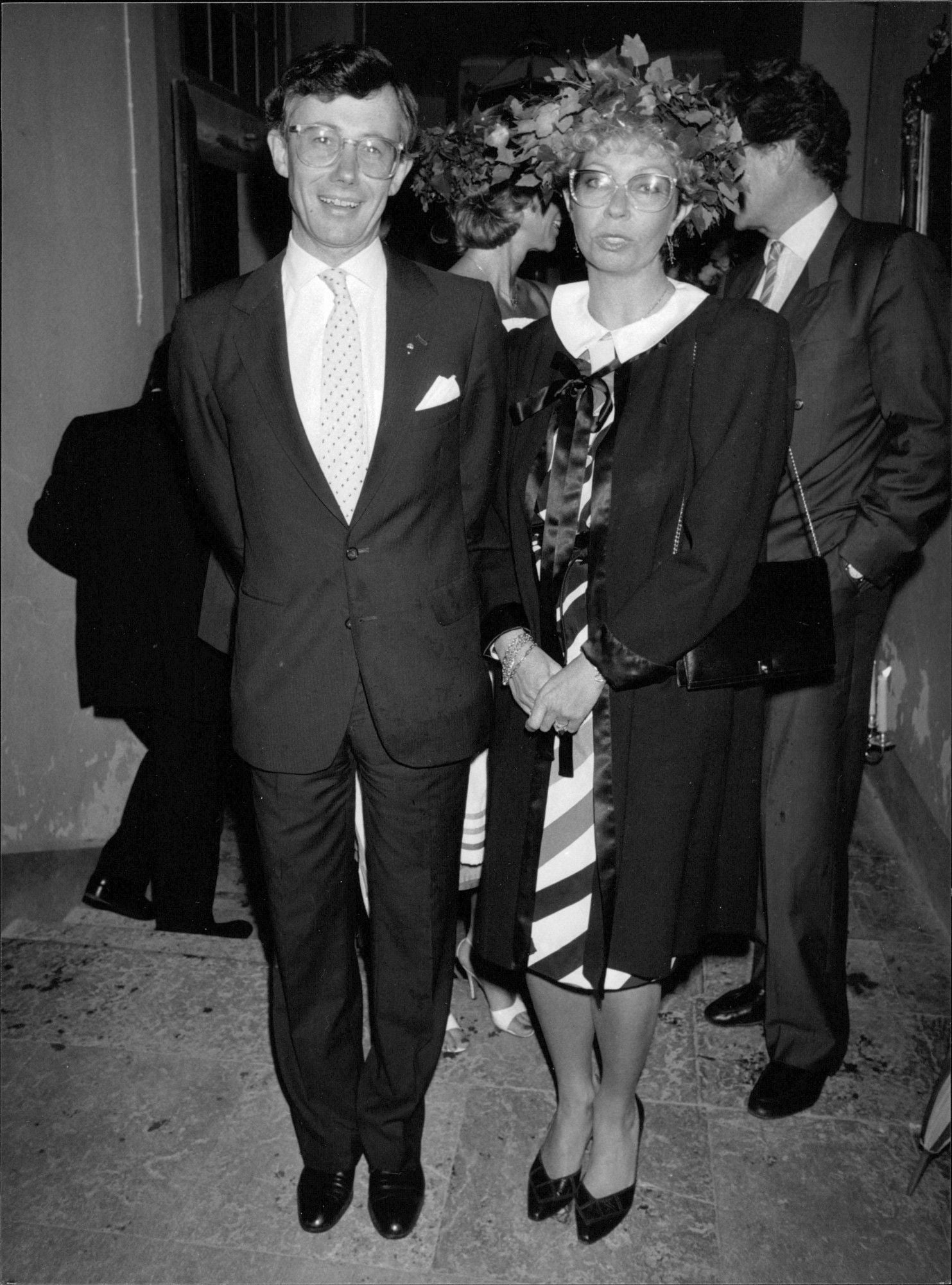 Princess Christina, Mrs Magnusson with her husband Tord Magnuson photo
