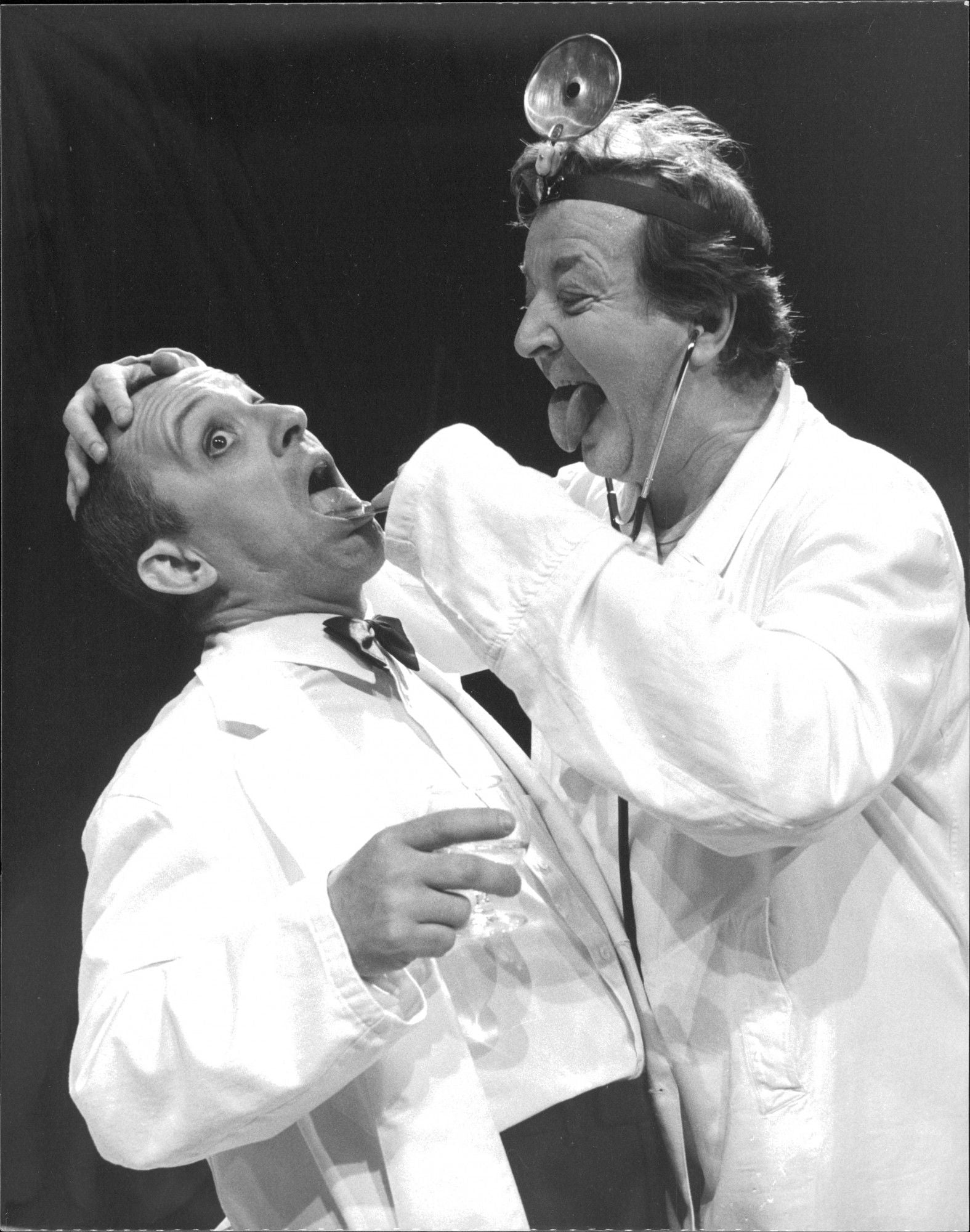 Kent Andersson and Ã ke Hellberg in the "Do you know where the Milky W