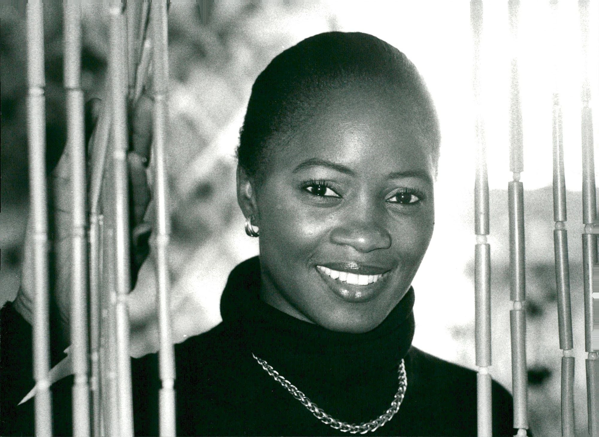 The singer Barbara Hendricks - Vintage Photograph
