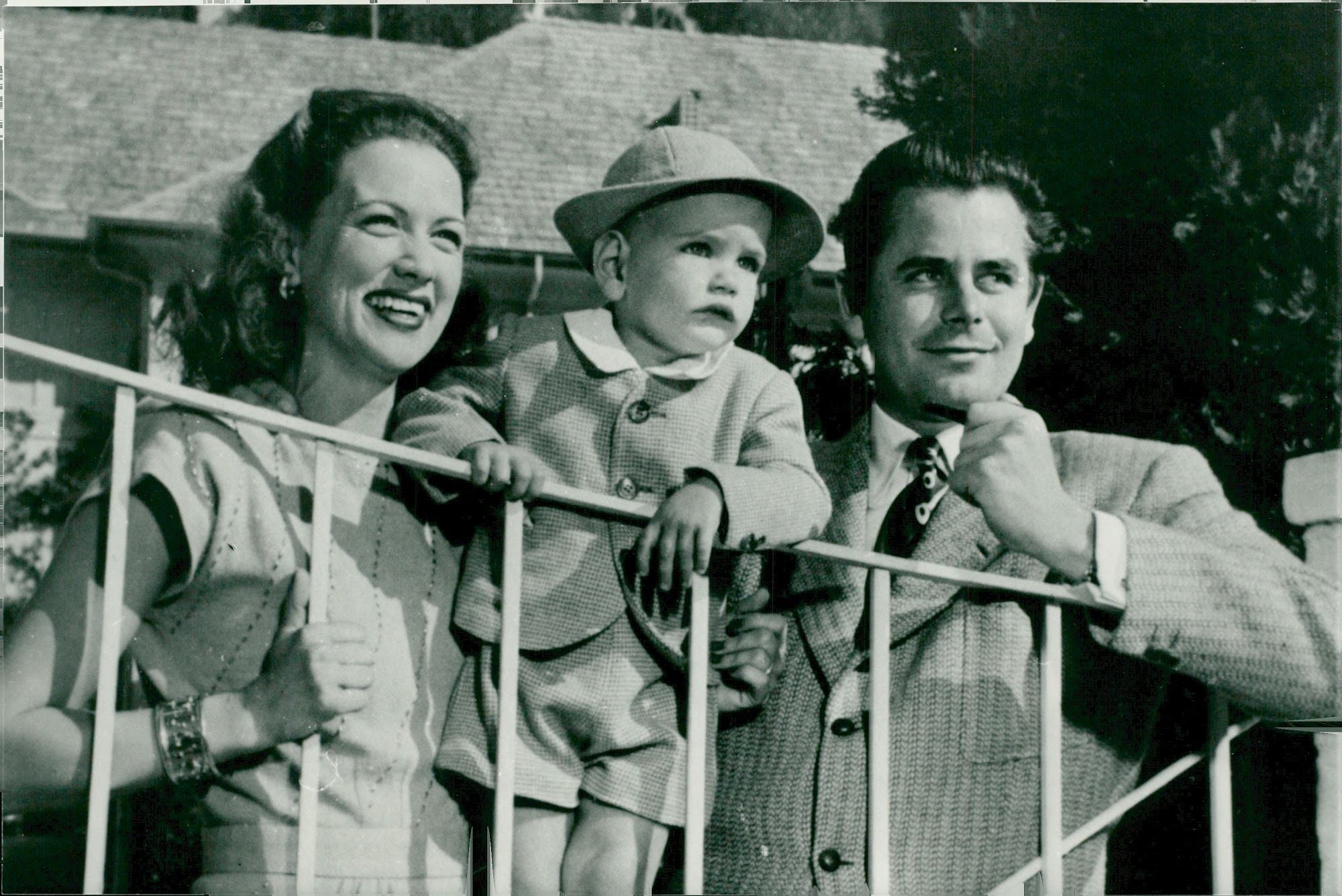 Glenn Ford's son, Peter Ford, along with his wife Lynda Gundersen and