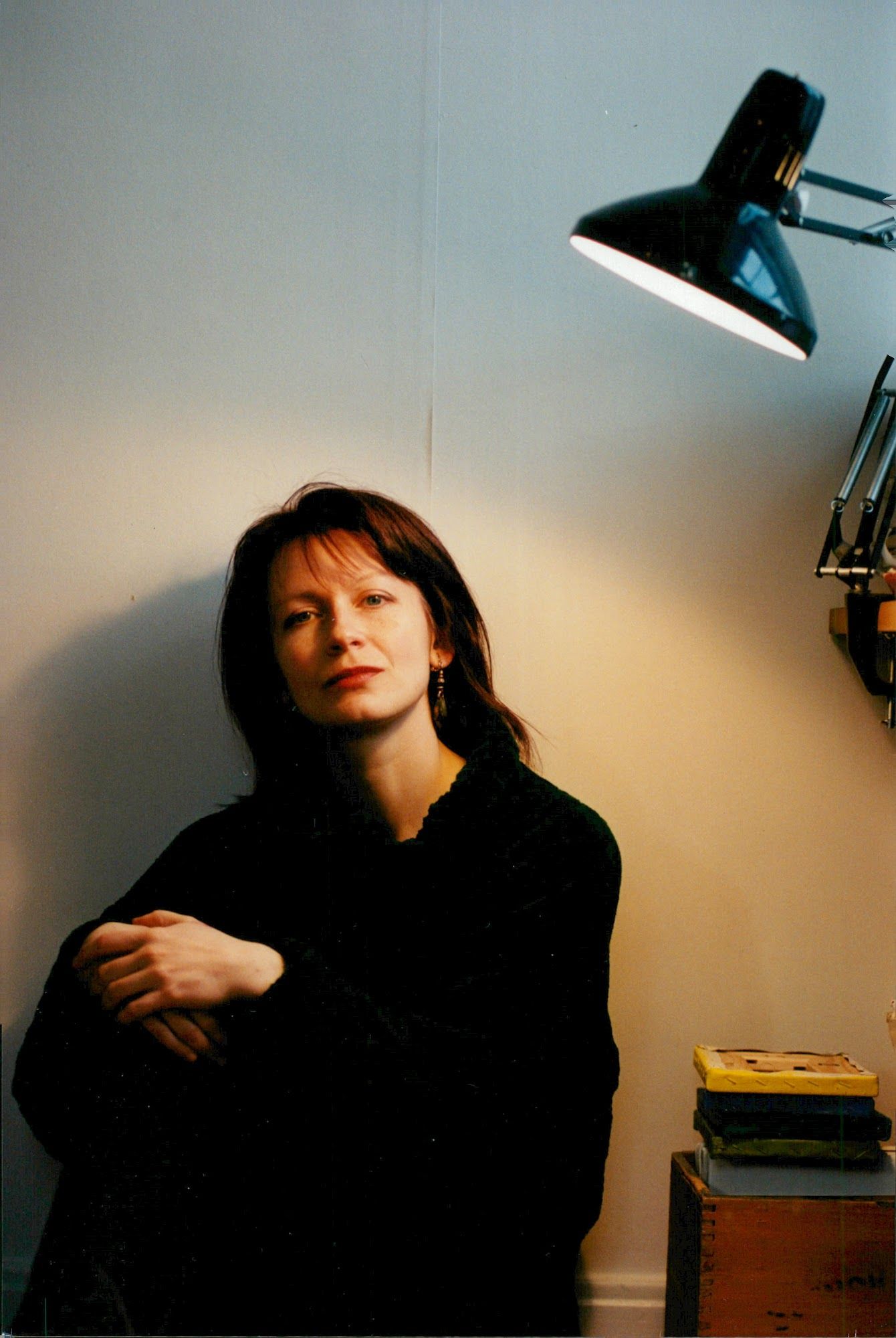 Portrait image of Inger Edelfeldt Ivar Lo Prize winner 1997. - Vintage