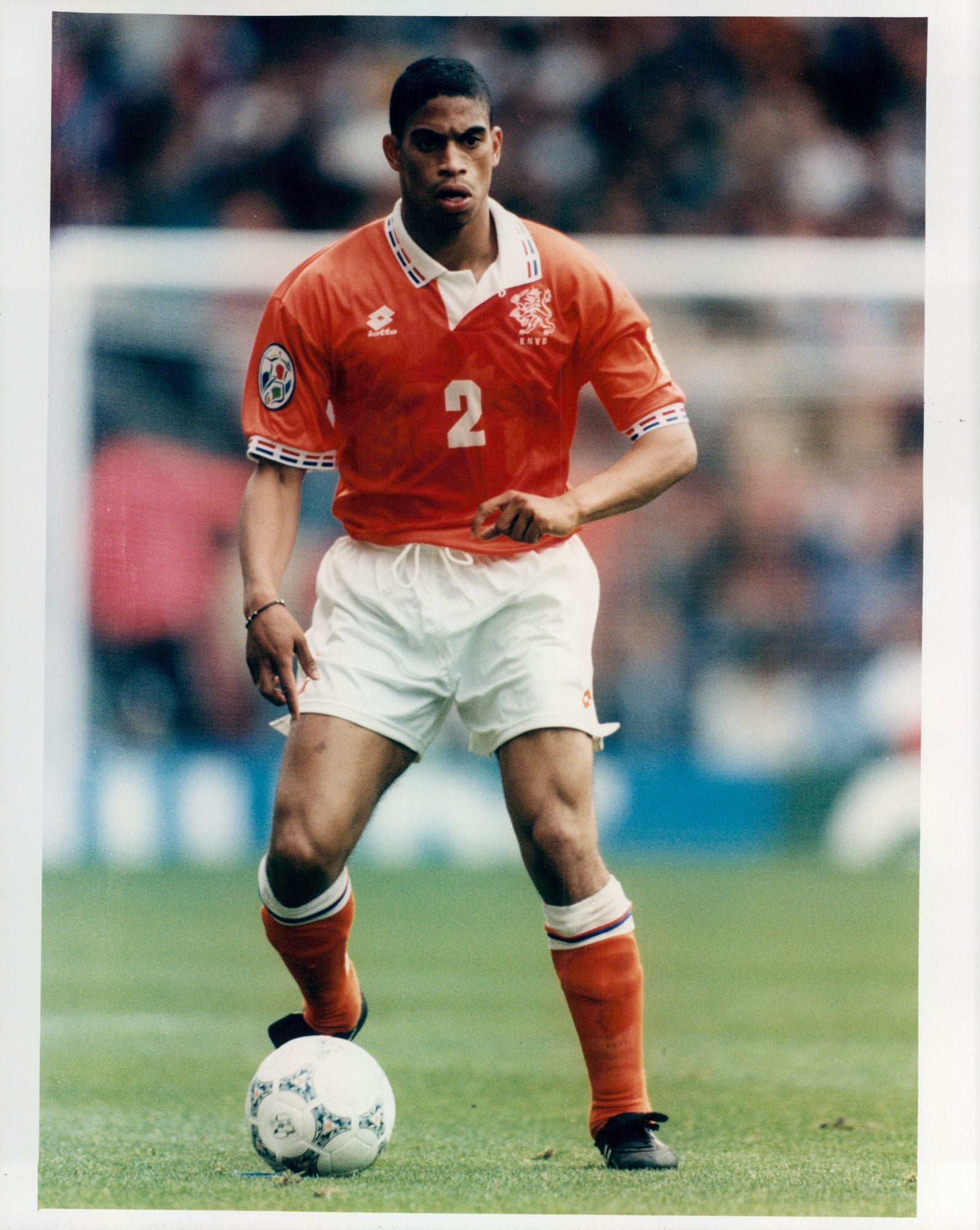 Holland and Ajax FC football player Michael Reiziger. - Vintage Photog