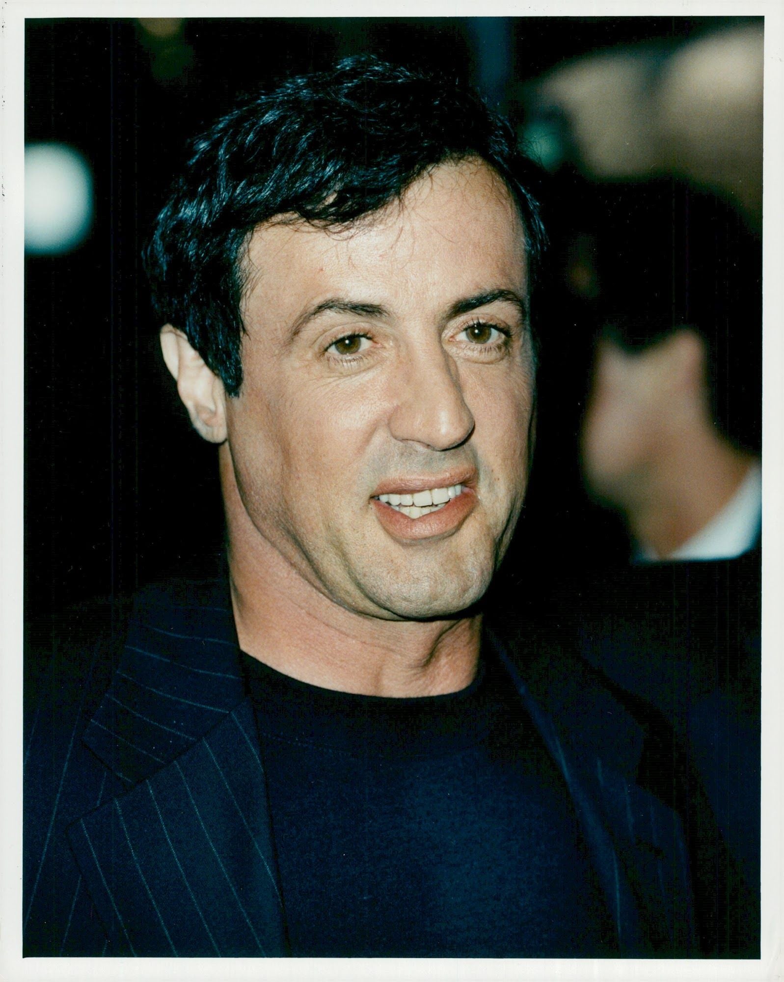 Sylvester Stallone portrait - Vintage Photograph