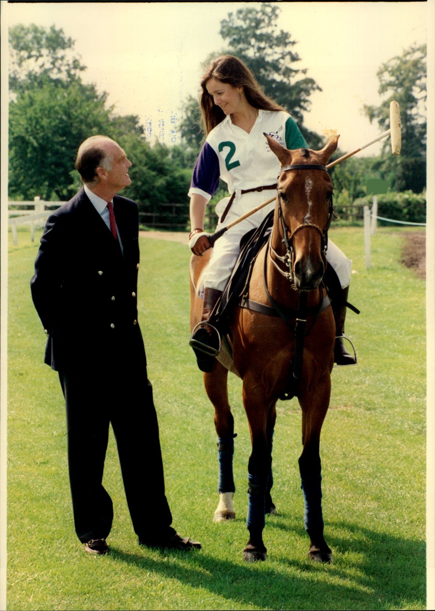 Ronald Ferguson in conversation with Lesley Player to Horse - Vintage