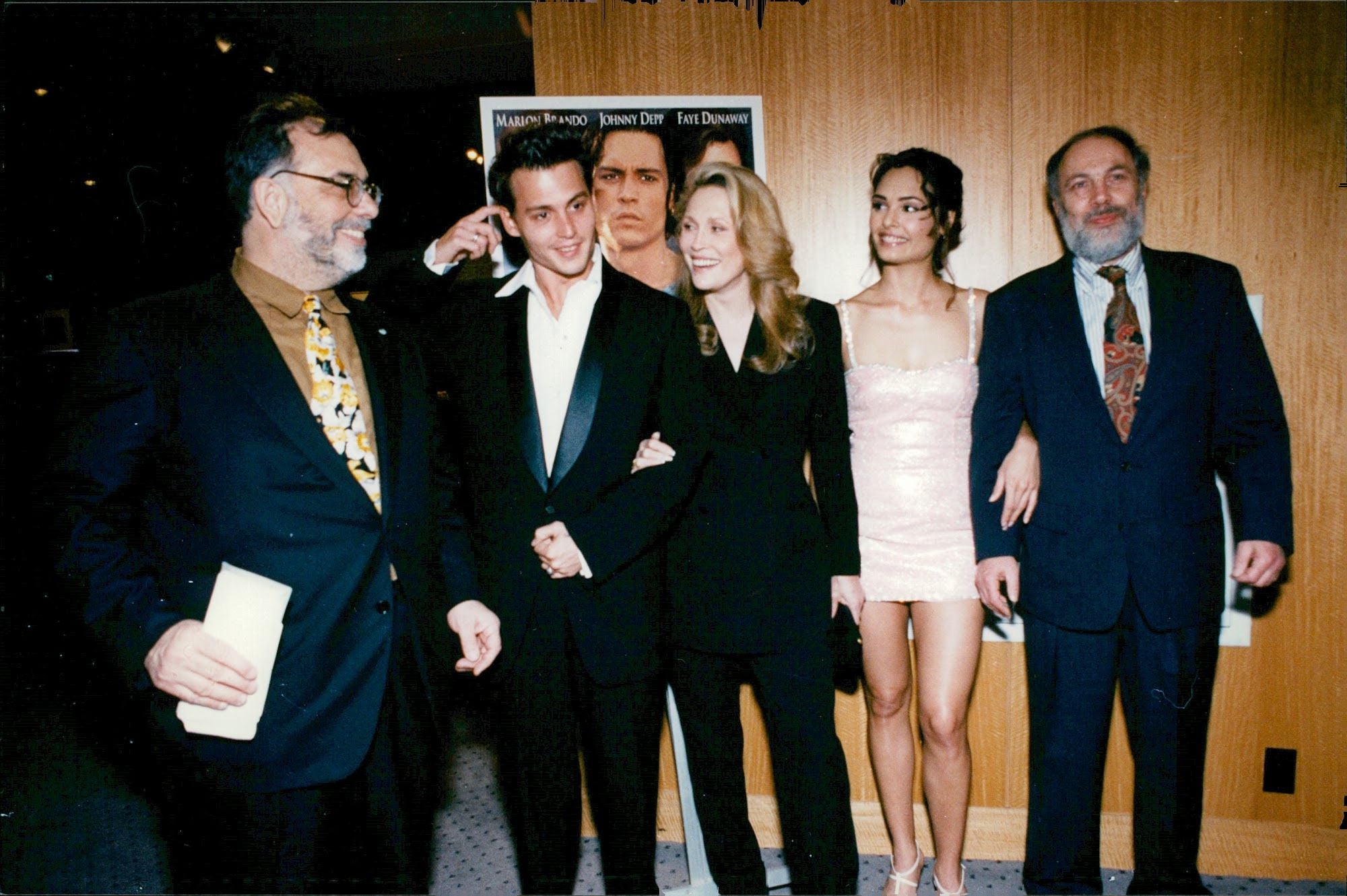Francis Ford Coppola, Johnny Depp, Faye Dunaway, Geraldine Pailhas and