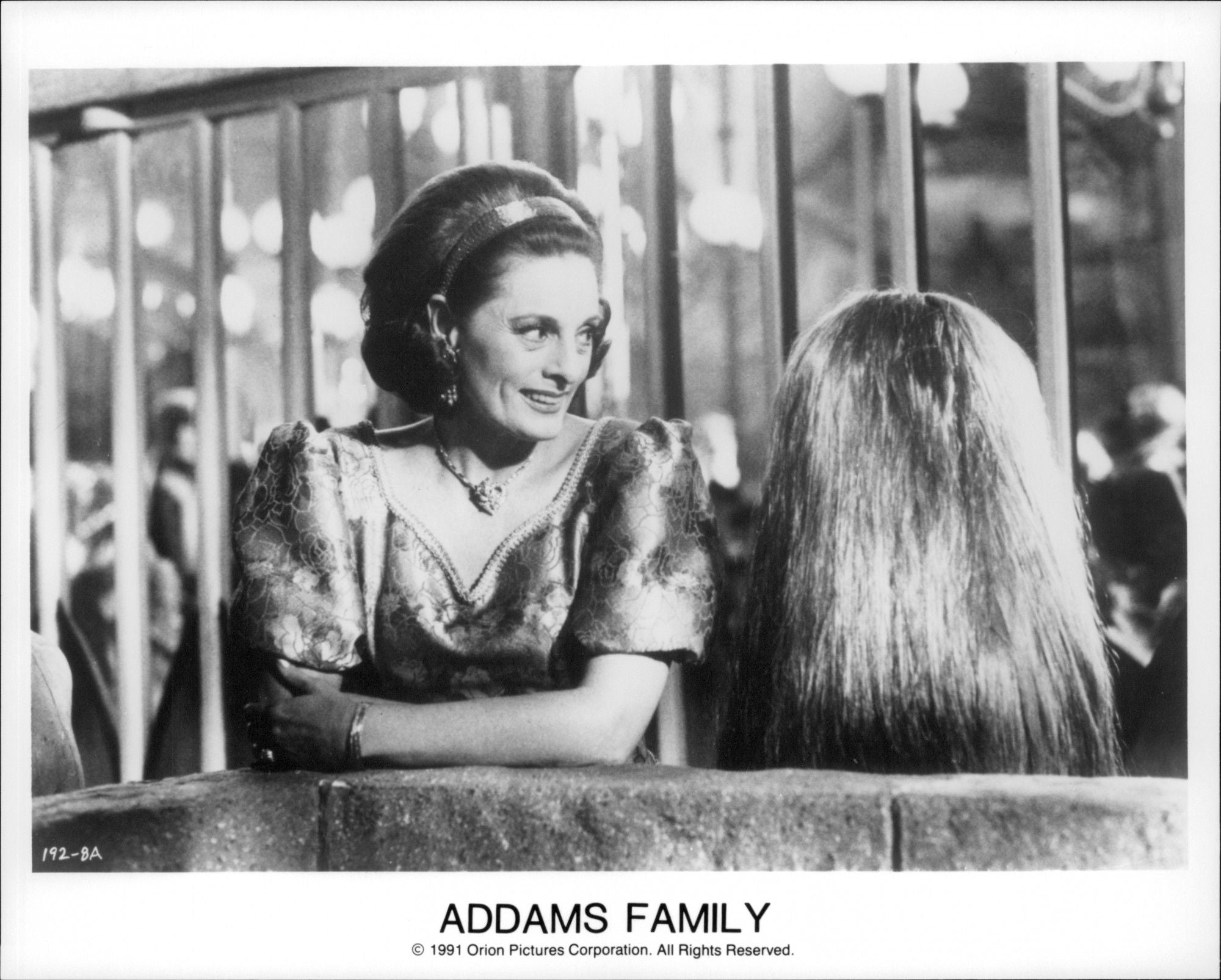 A scene from the film The Addams Family. - Vintage Photograph