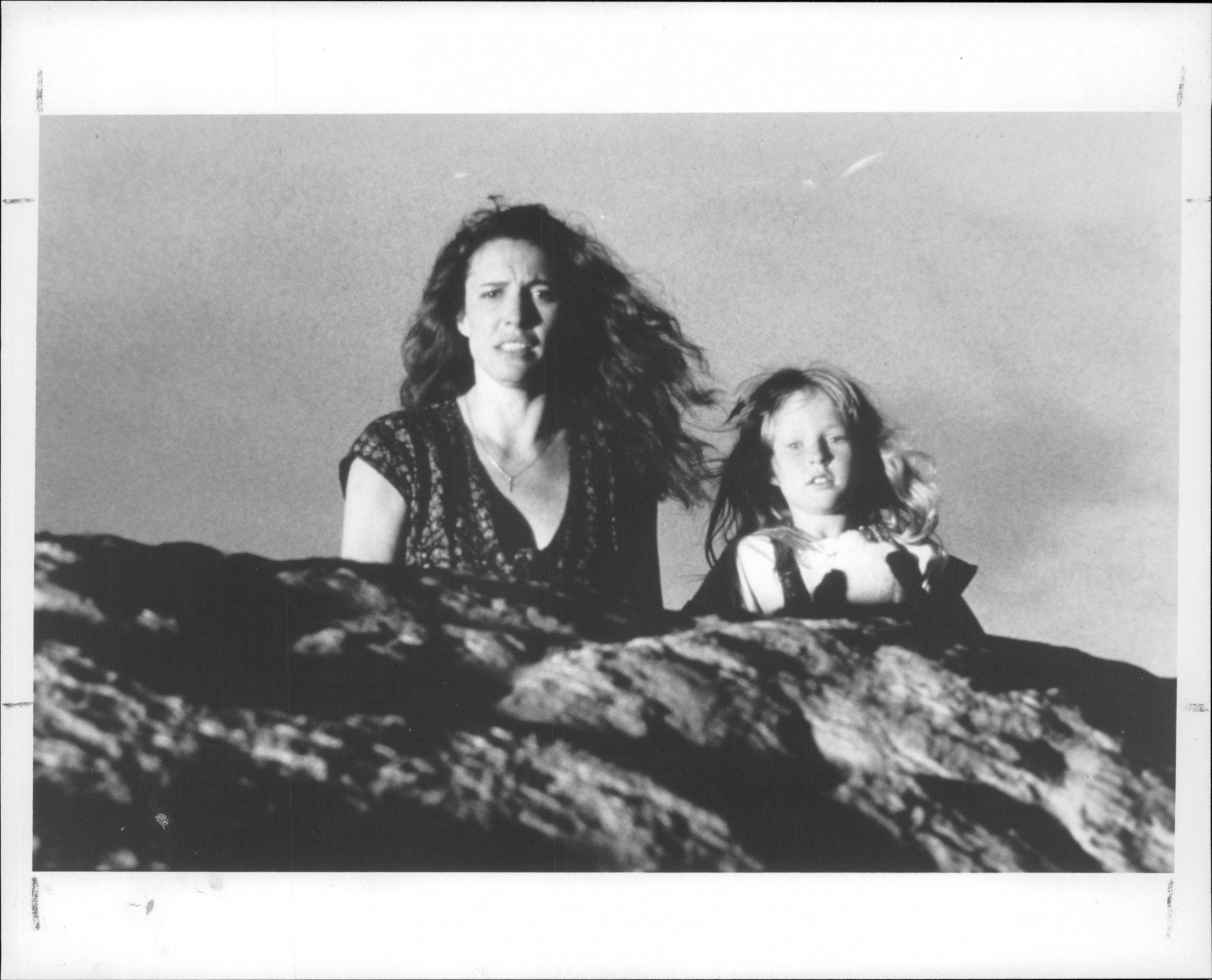 Mimi Rogers with Stephanie in film 'The Rapture' - Vintage Photograph
